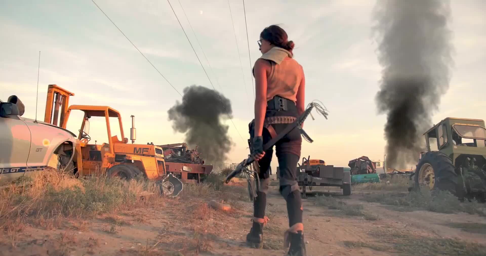 ArtStation - Woman in a Scrapyard