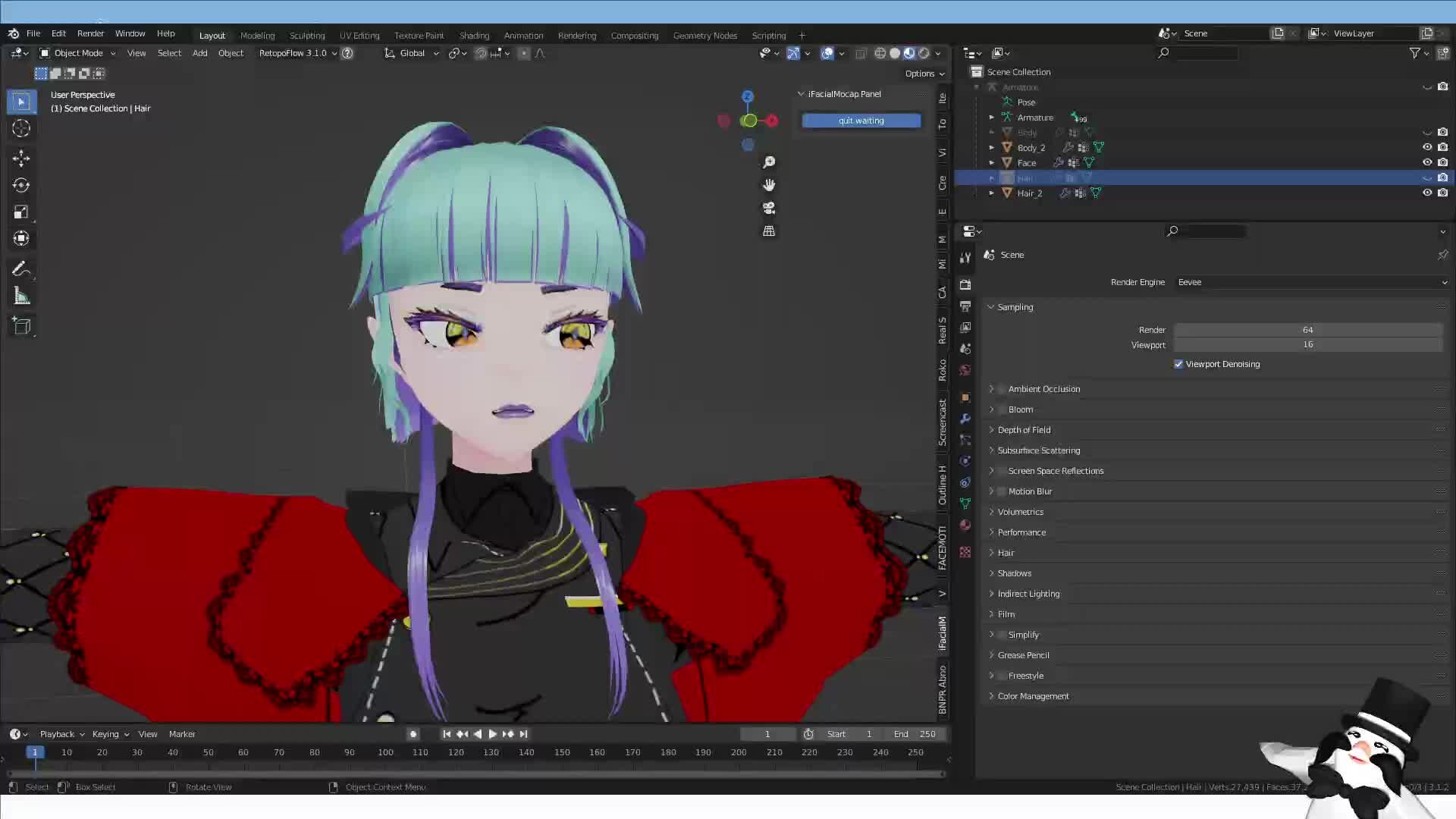 ArtStation - Lavi's ARKit Blendshape Commission