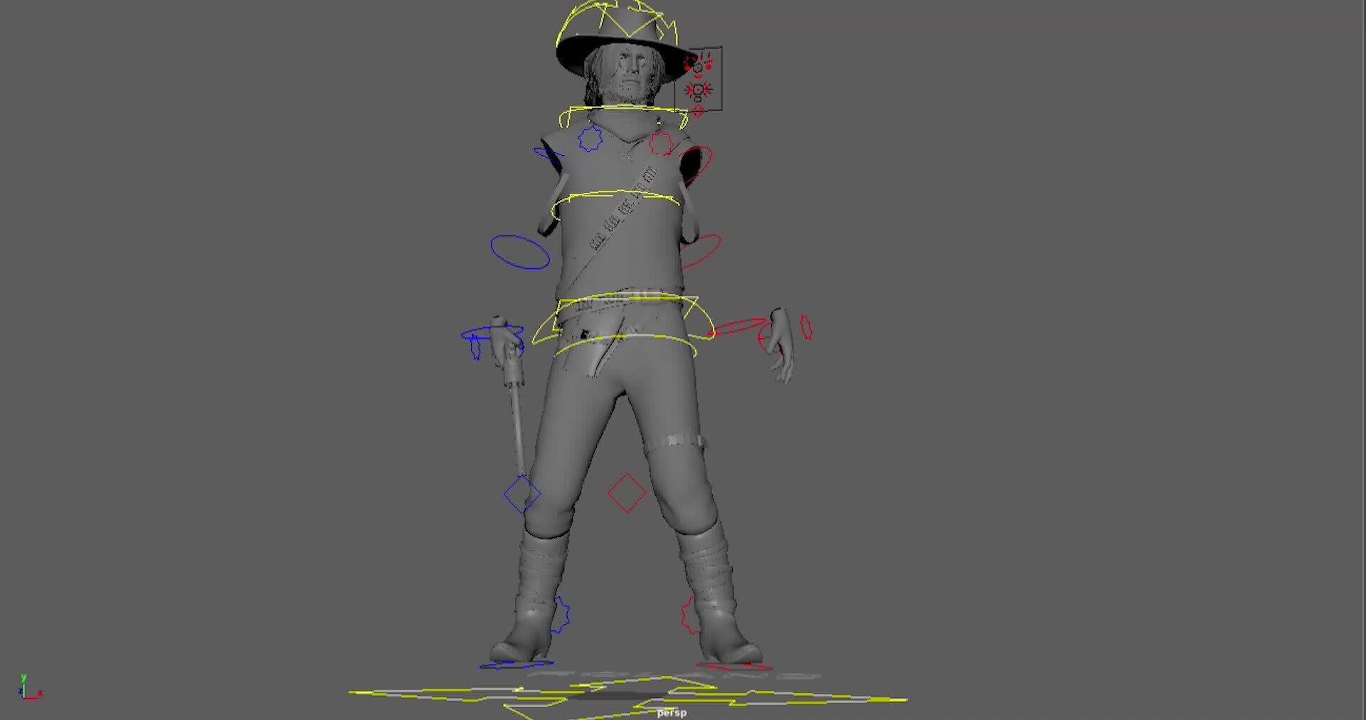 ArtStation - animation: cowboy who shoots