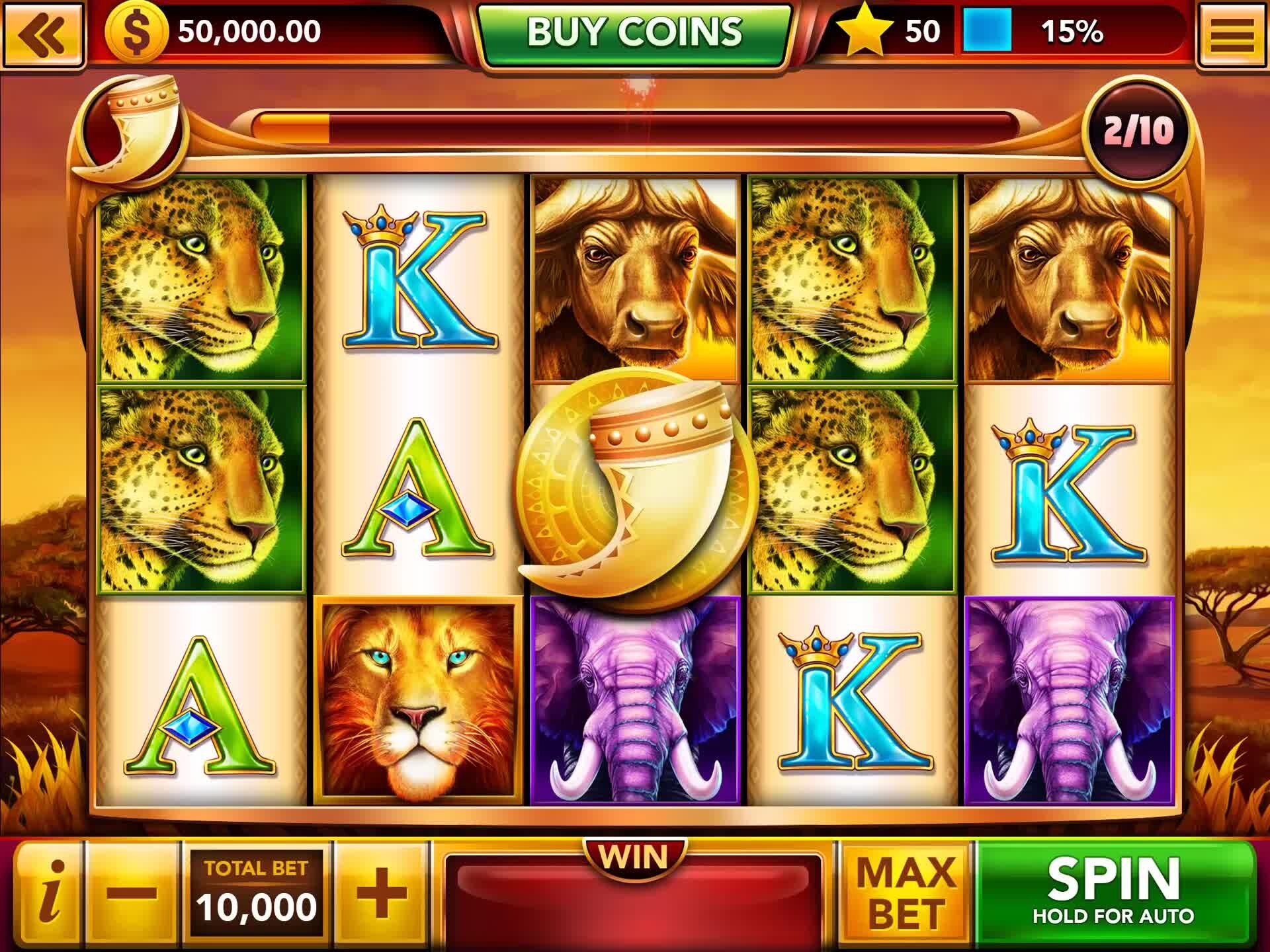 ArtStation - Slot machine Winning - "5 of a Kind"