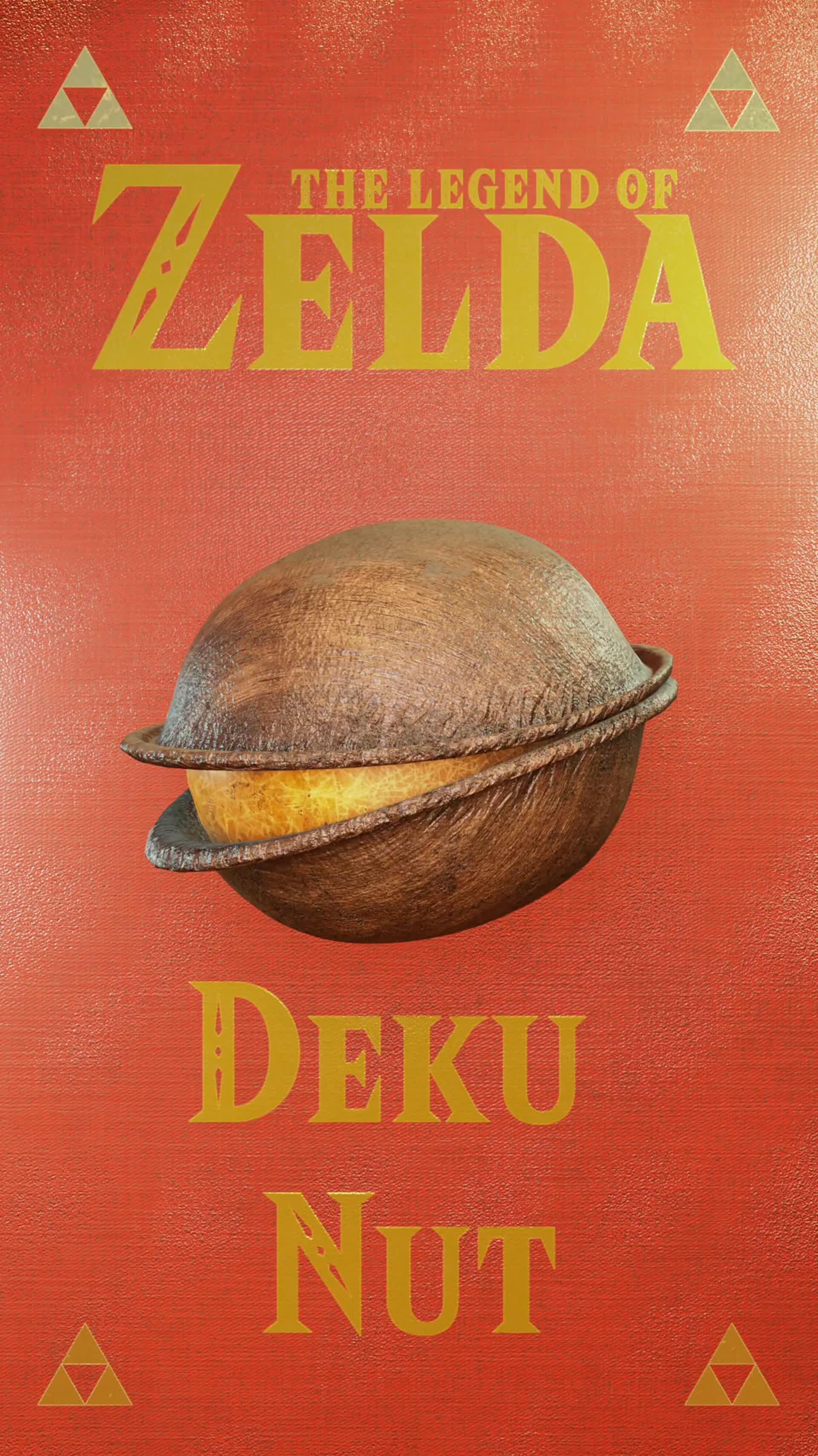 ArtStation - The Legend of Zelda Deku Nut Fanart