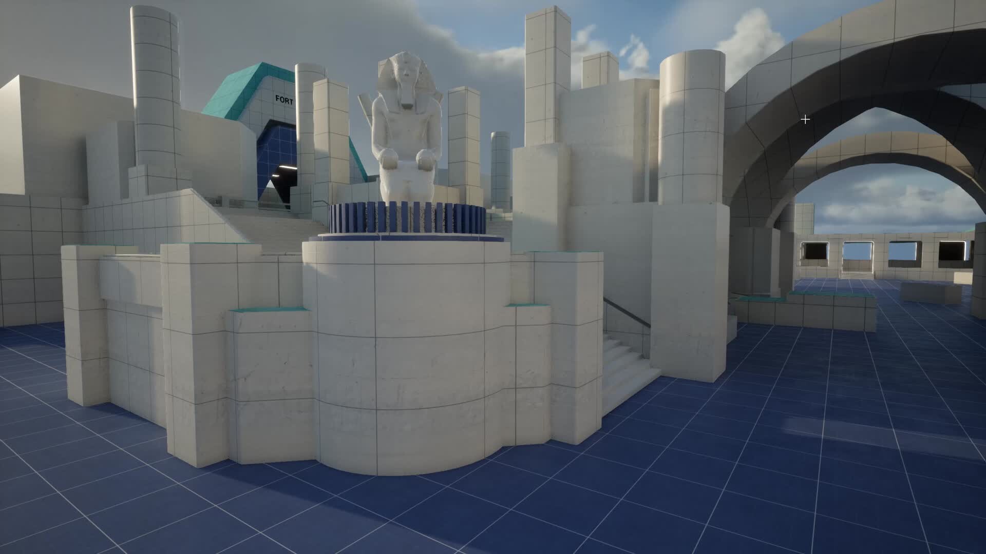 ArtStation - Noble Clocktower Level Blockout