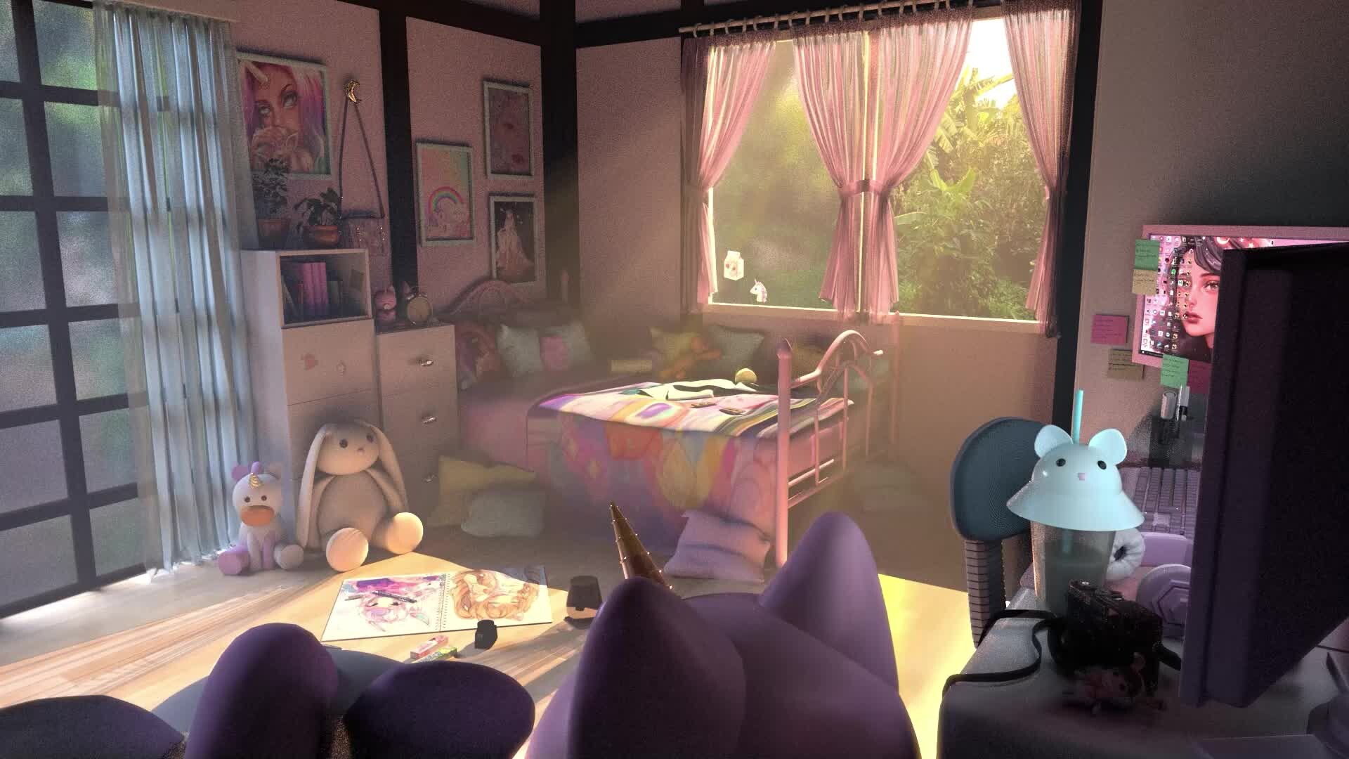 ArtStation - Kawai Room