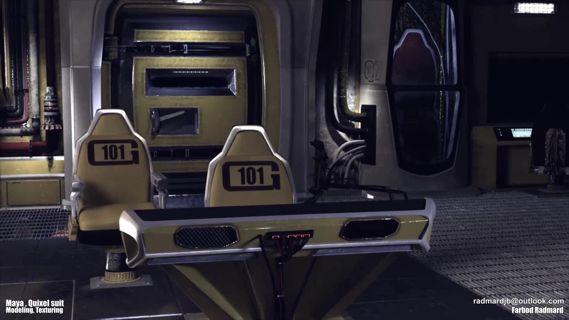 ArtStation - Scifi Scene