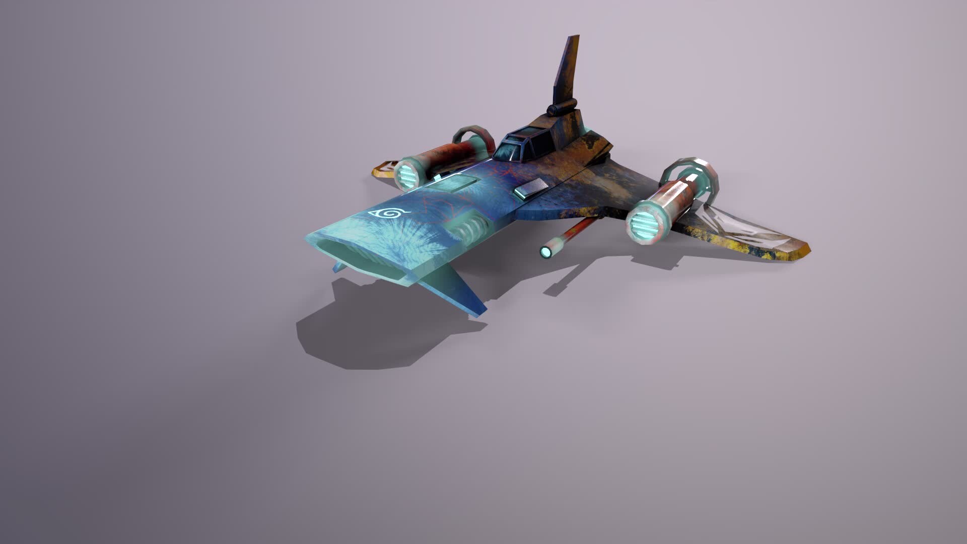 ArtStation - Texturizado Nave