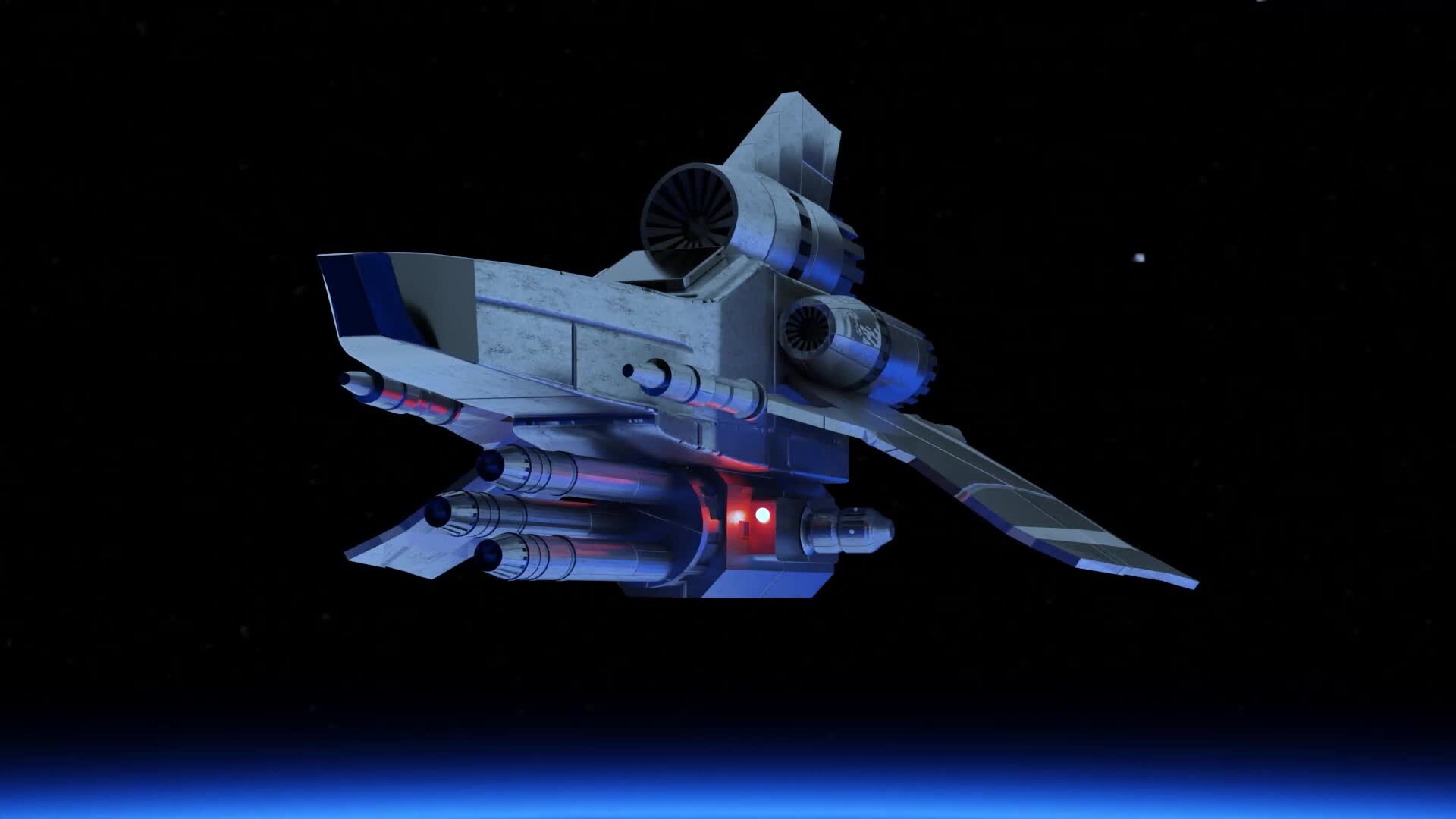 ArtStation - space ship animation