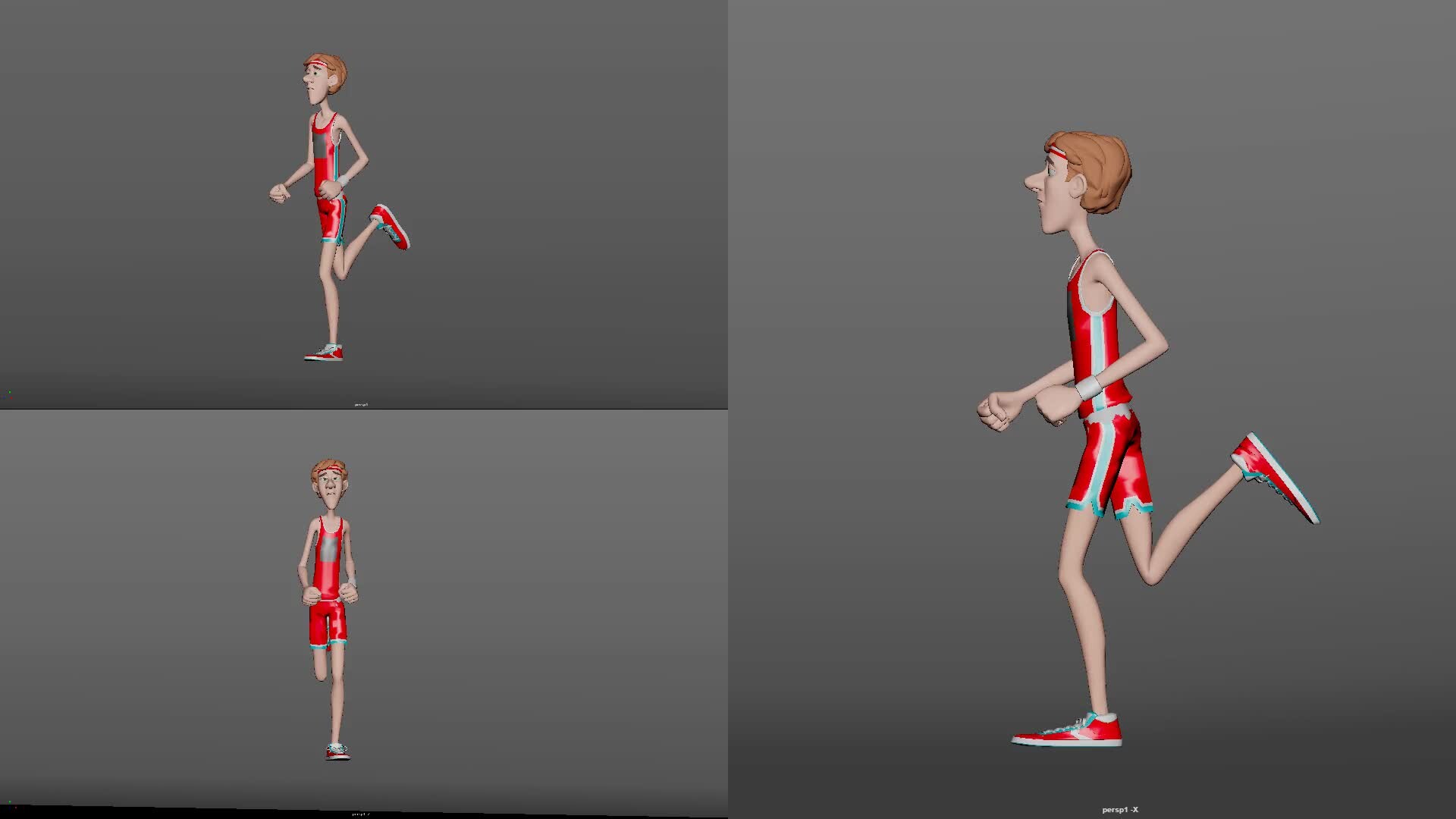 ArtStation - Male Run cycle