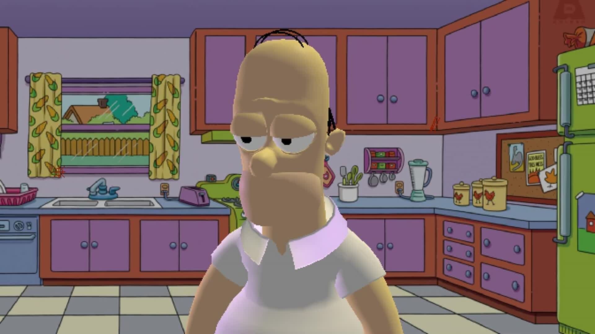 ArtStation - Take - Animation with Blink on Homer Simpson Rig