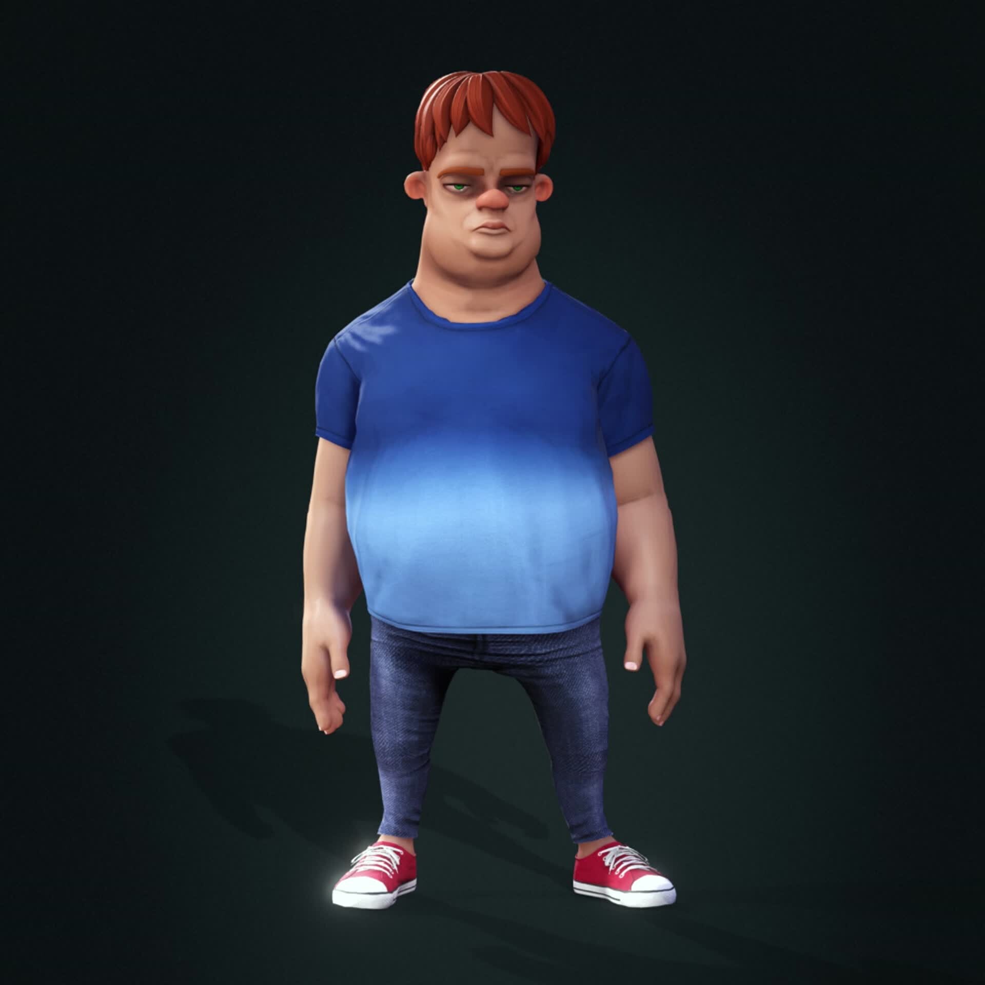 ArtStation - Average Dude for Character Creator
