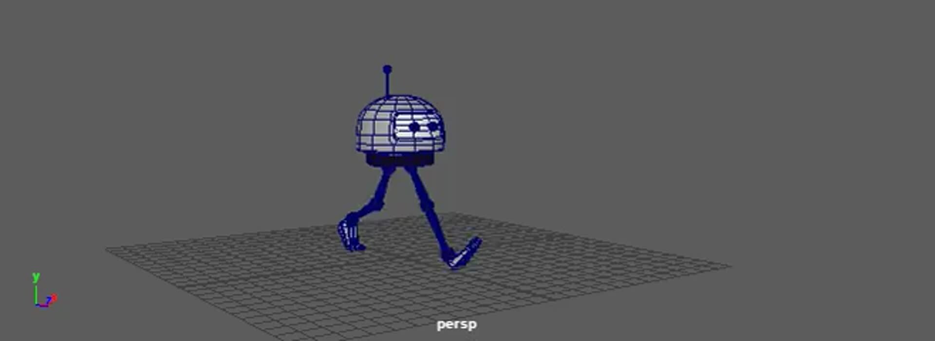 ArtStation - Robot Walk Cycle