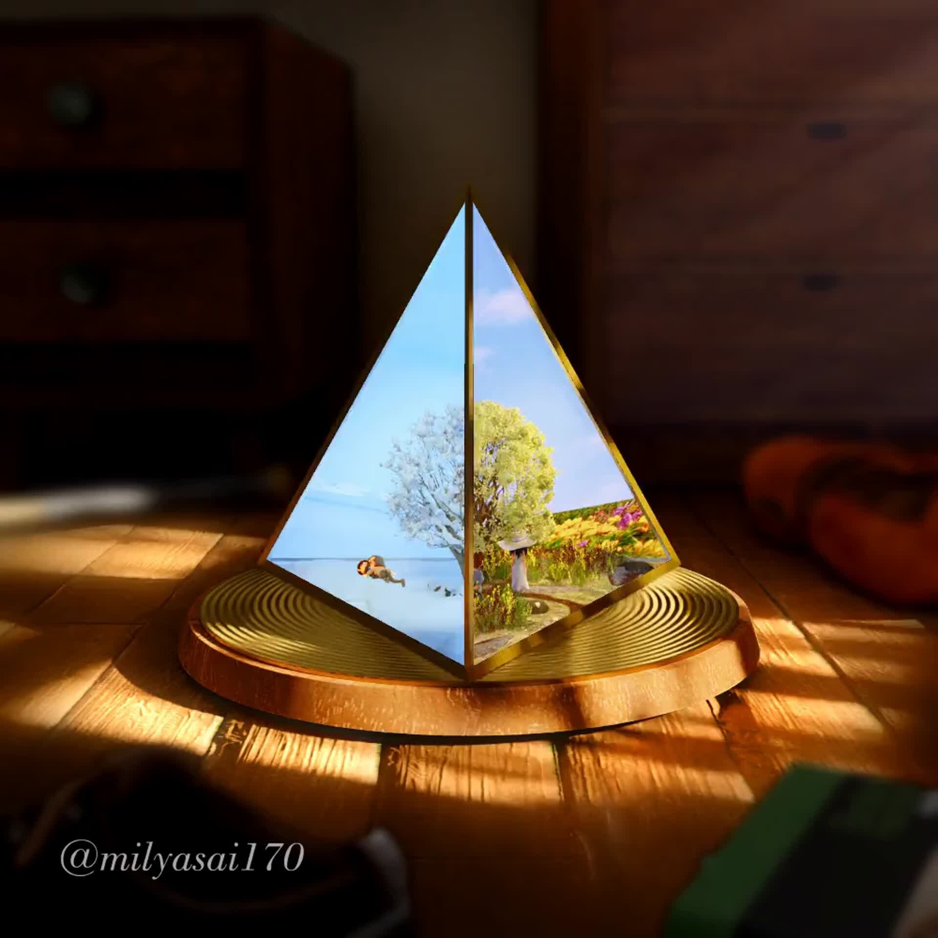 ArtStation - Pyramid - Cycle of love