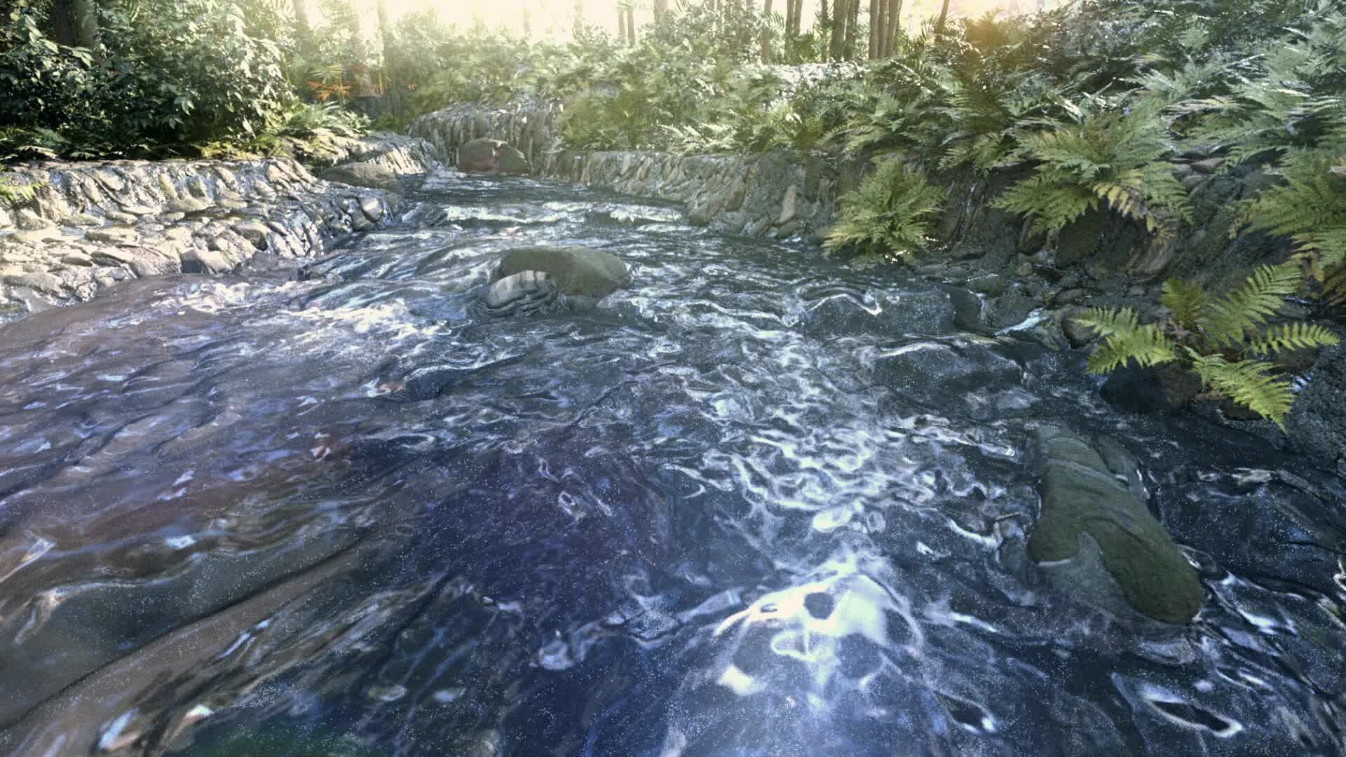 ArtStation - Forest River - Houdini