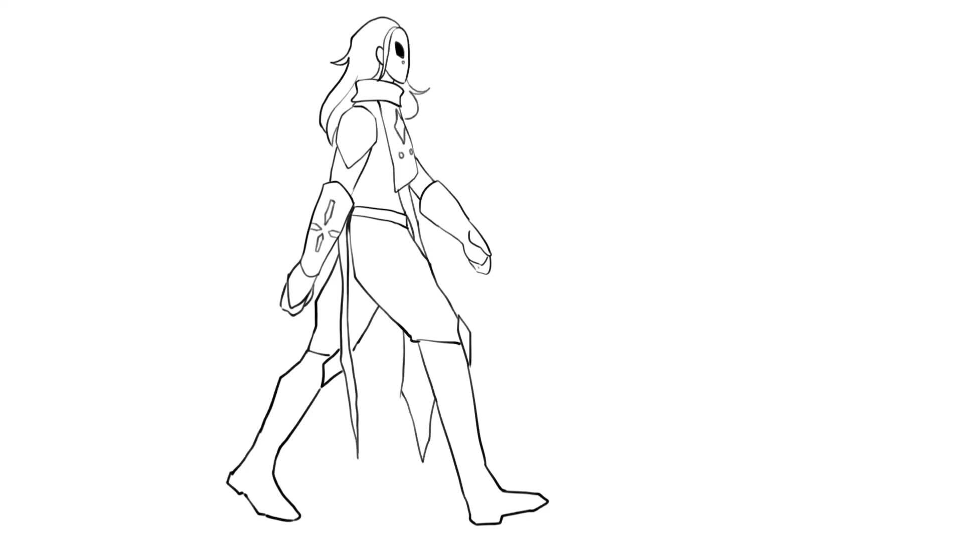 ArtStation - Walking animation