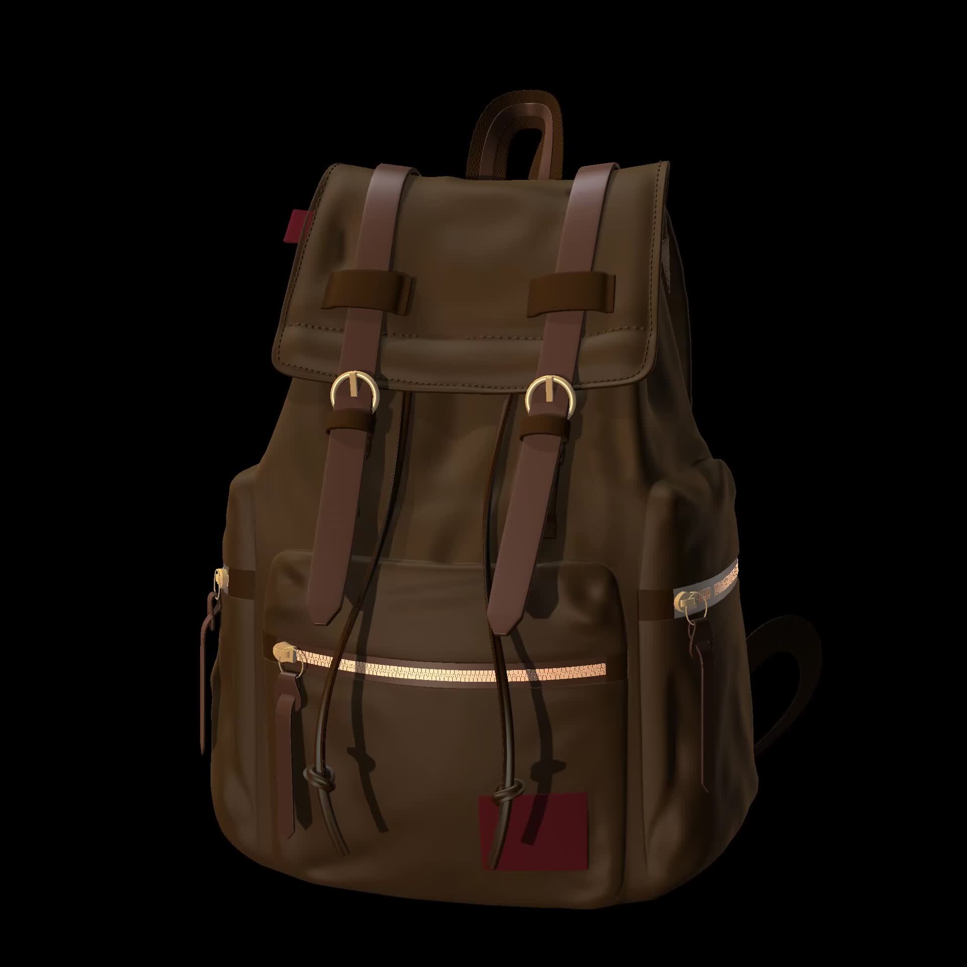 ArtStation - Old Backpack