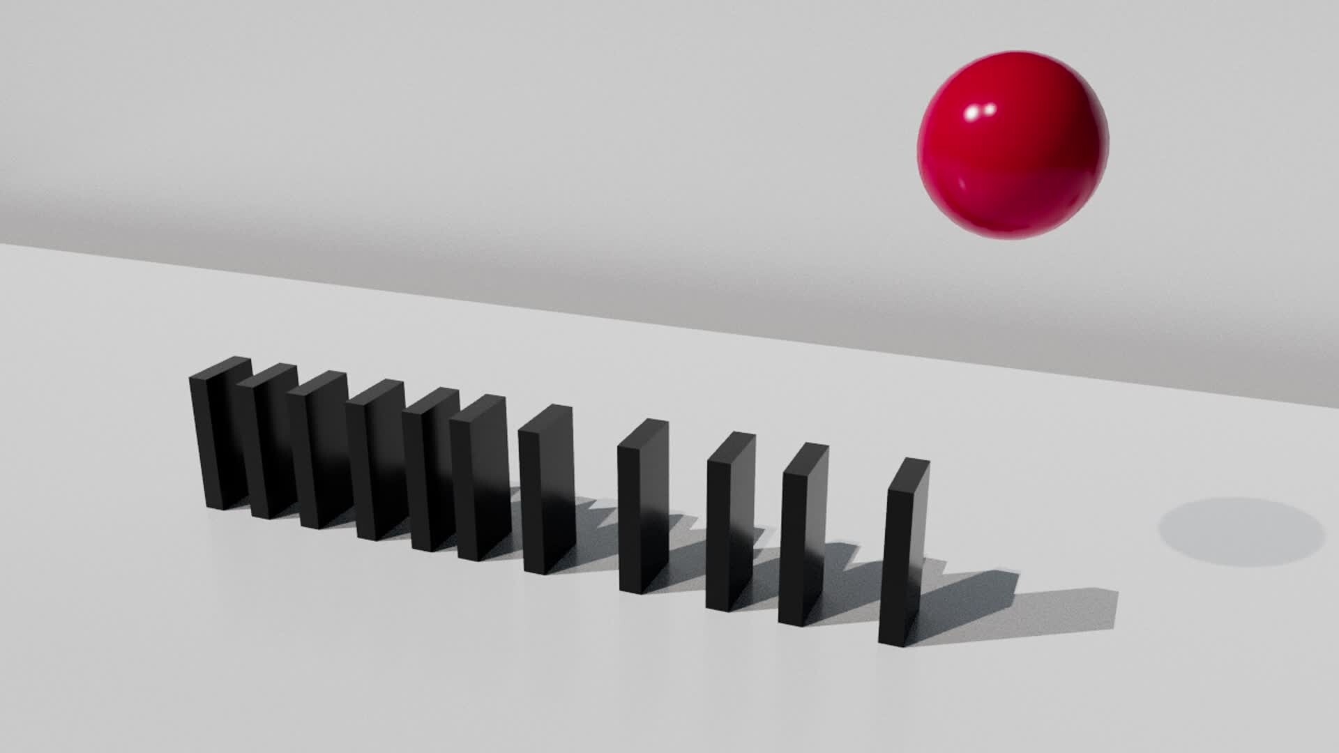 ArtStation - DOMINO EFFET MAYA FX 3D WORK