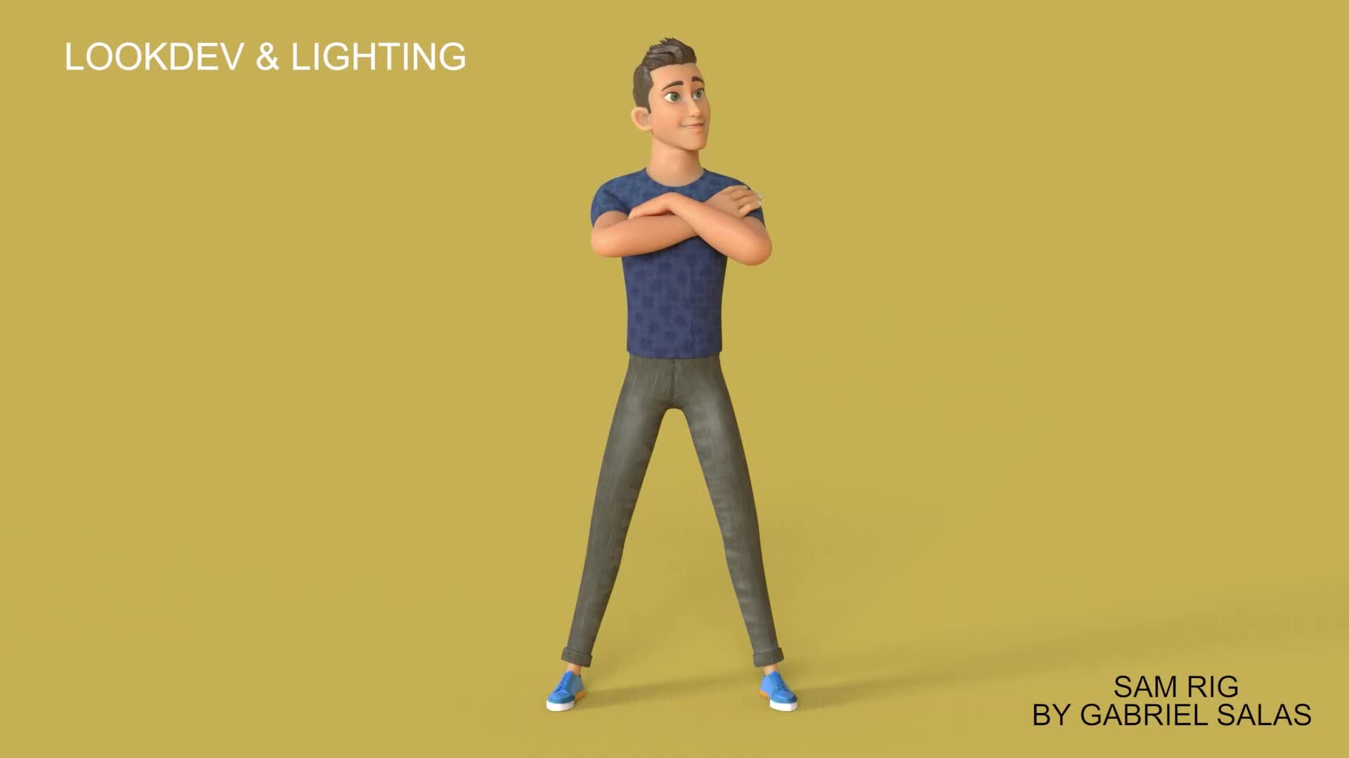 ArtStation - 3D CHARACTER LOOK DEV