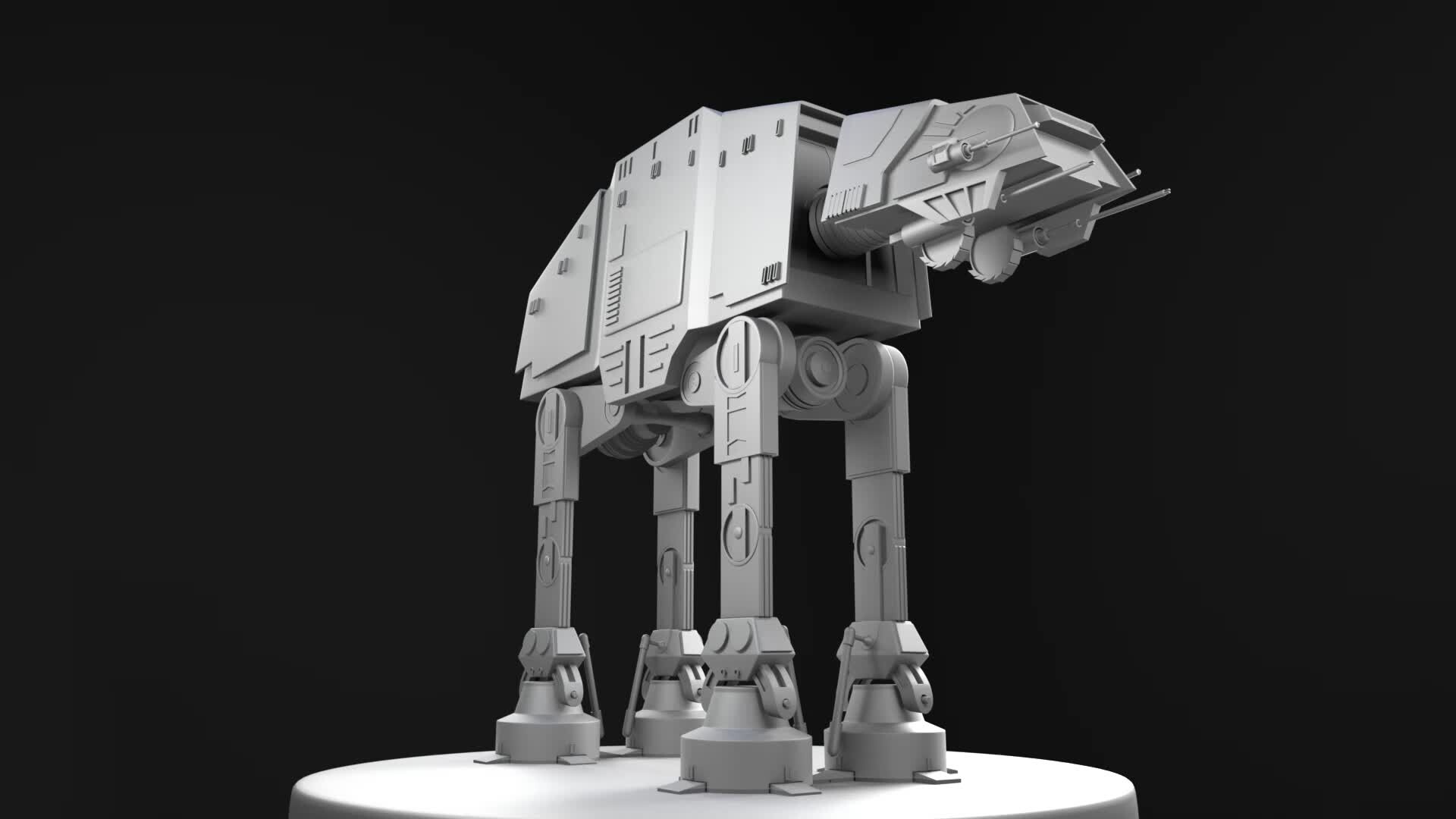 ArtStation - ATAT 3D MODEL