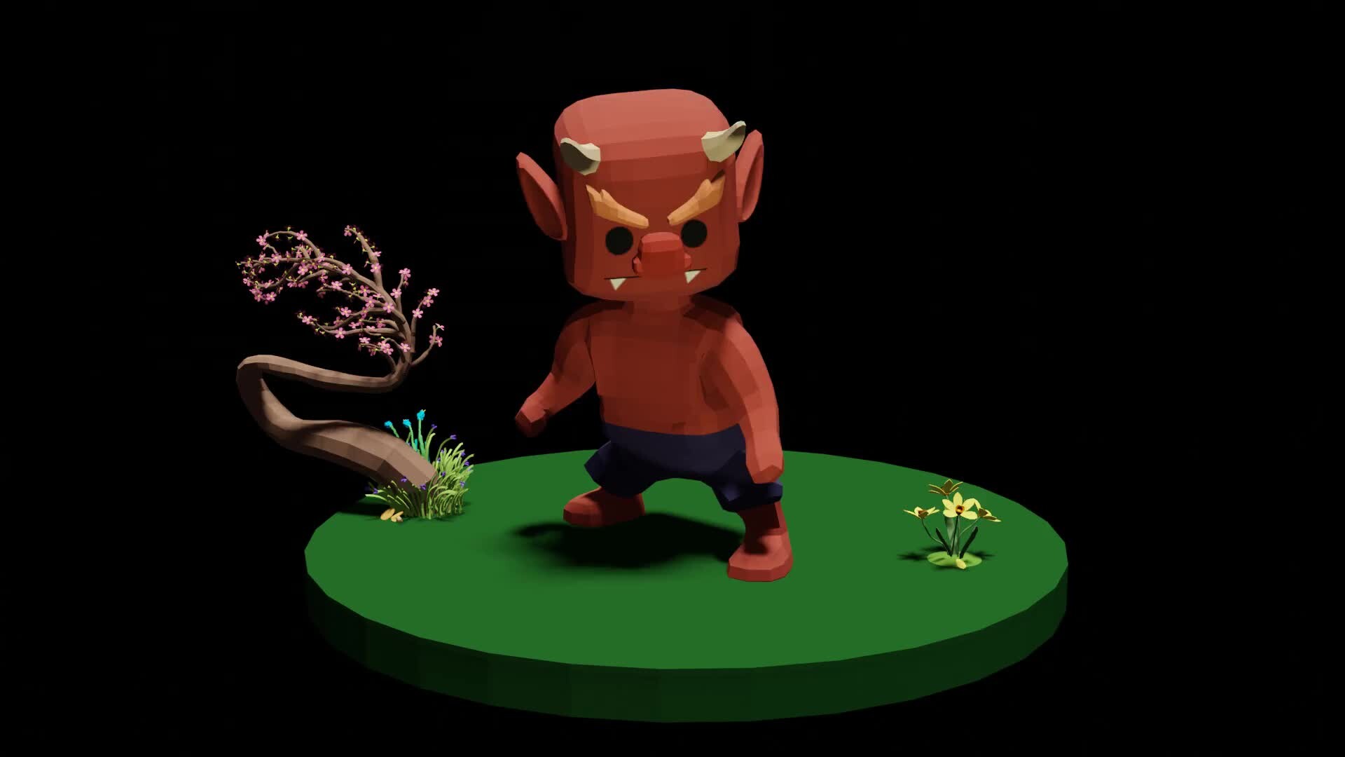 ArtStation - Oni from Hunting Tales project