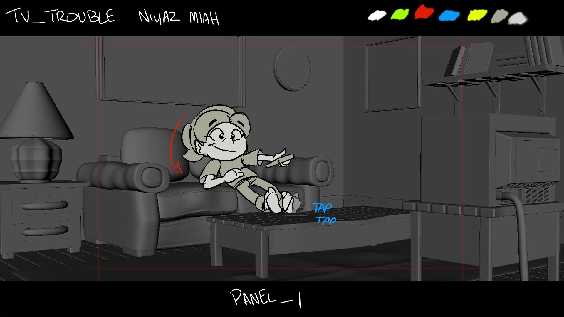 ArtStation - TV TROUBLE