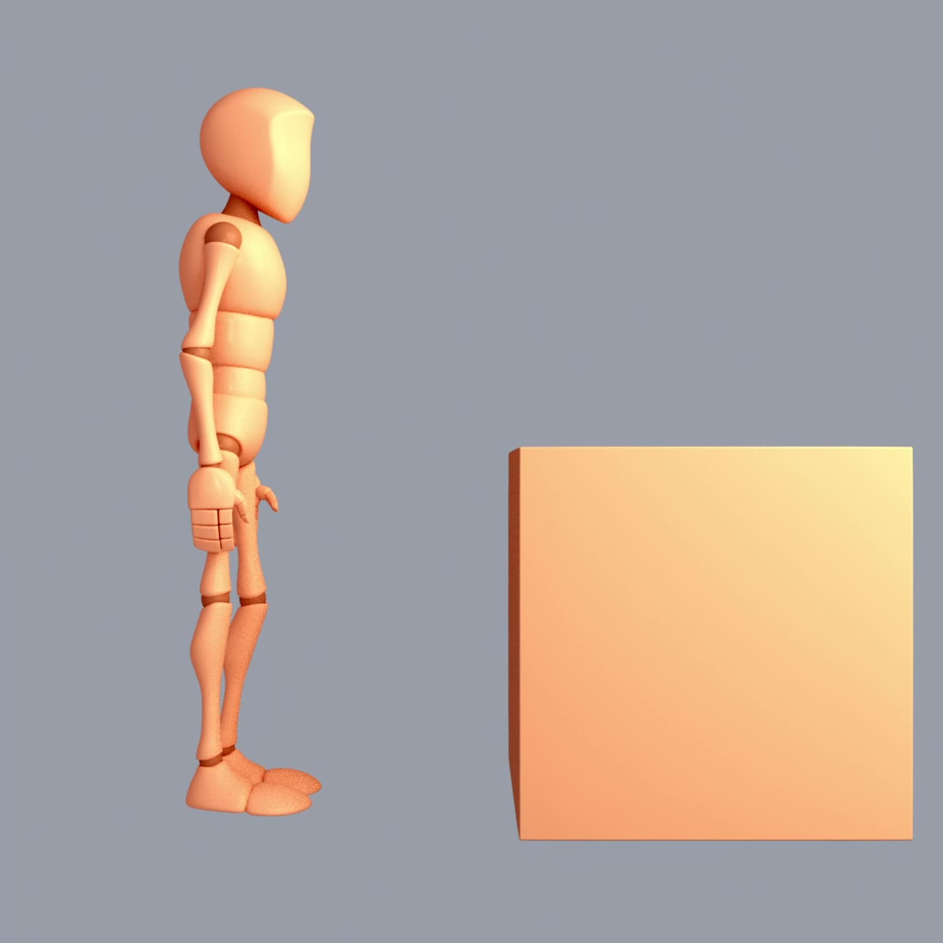 ArtStation - Push animation