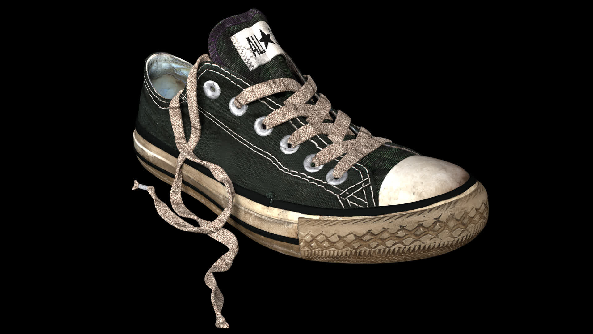 ArtStation - Worn Off Shoes