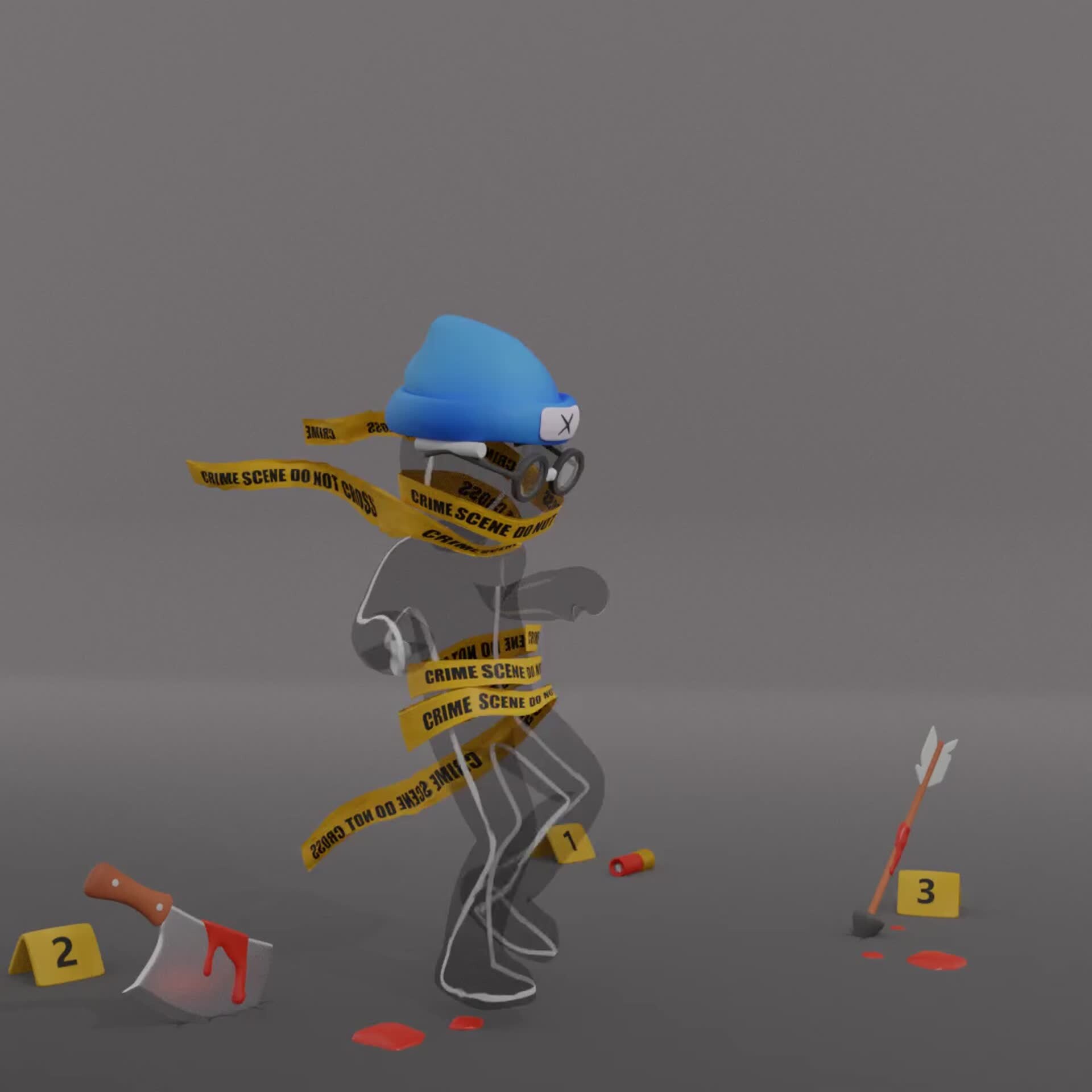 ArtStation - 3d fan art invisible friends