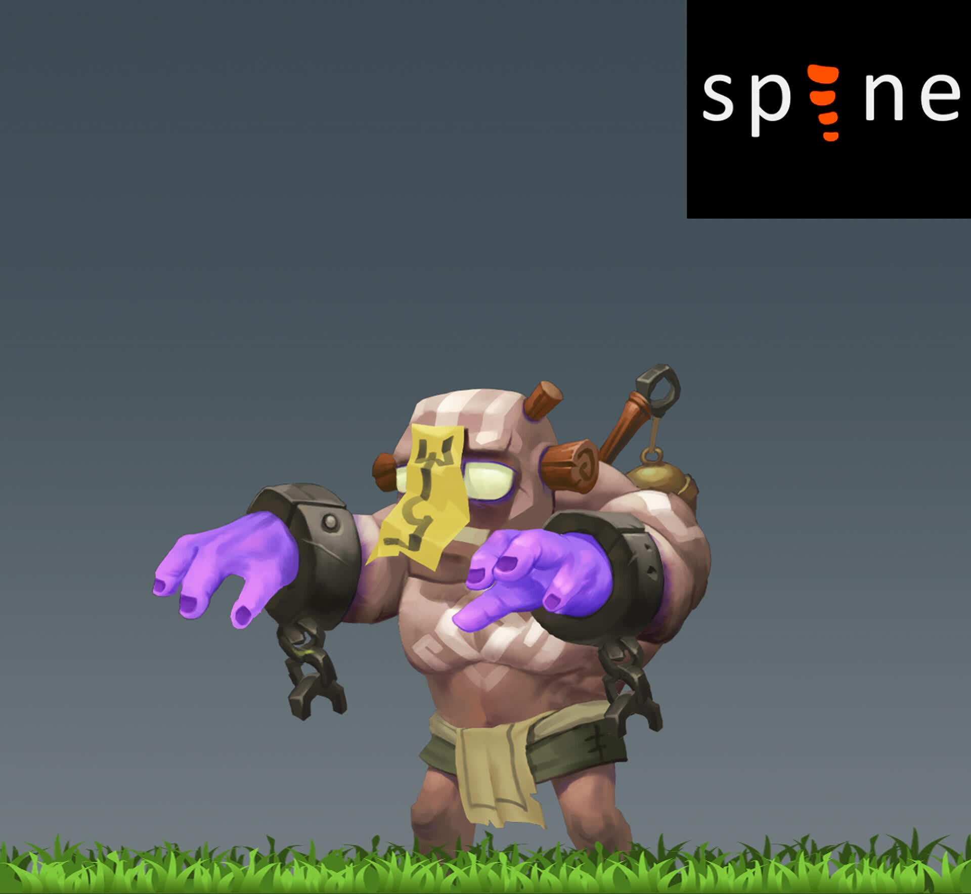 ArtStation - Zombie Spine Animation