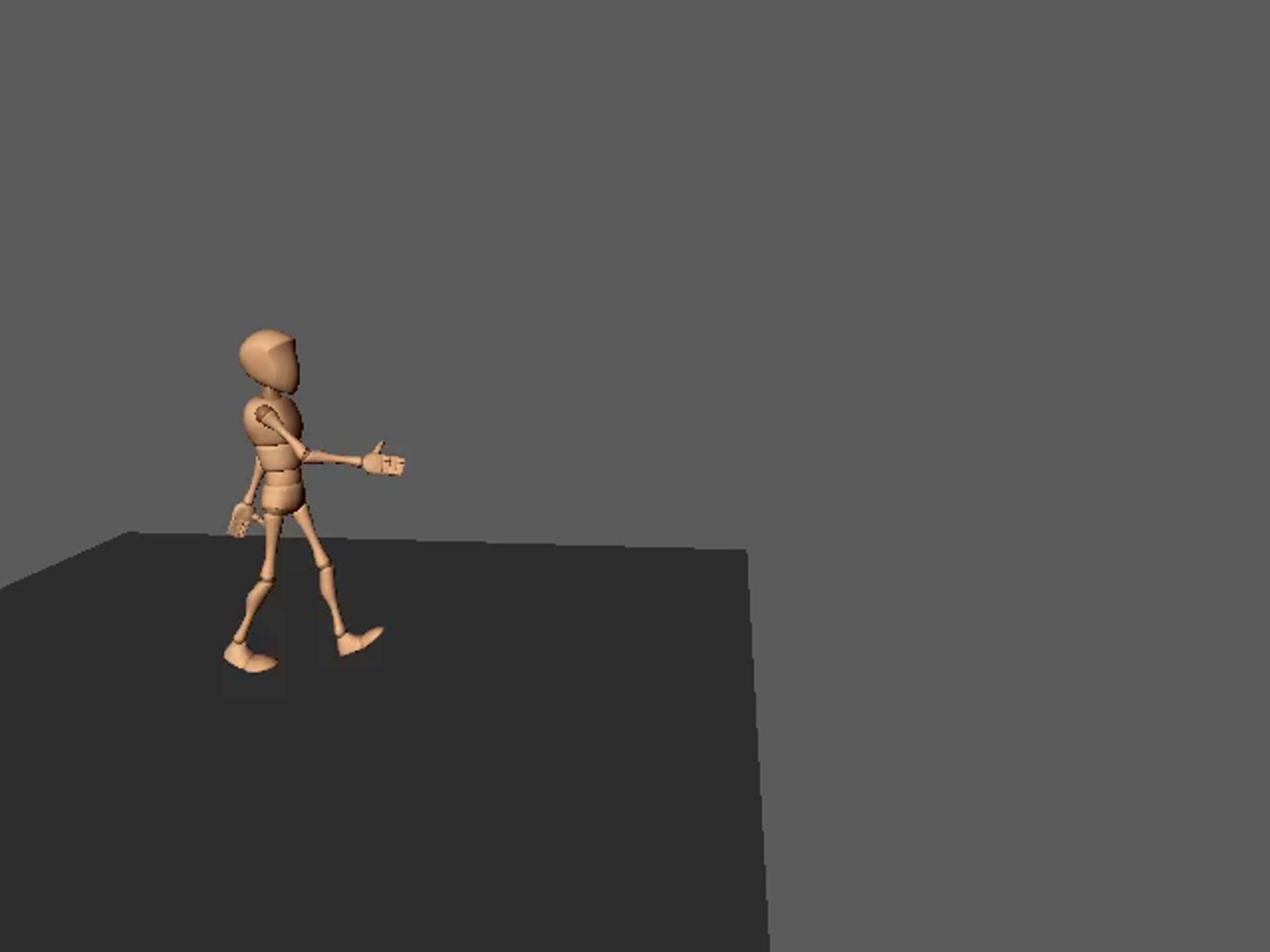 ArtStation - Walk animation practise