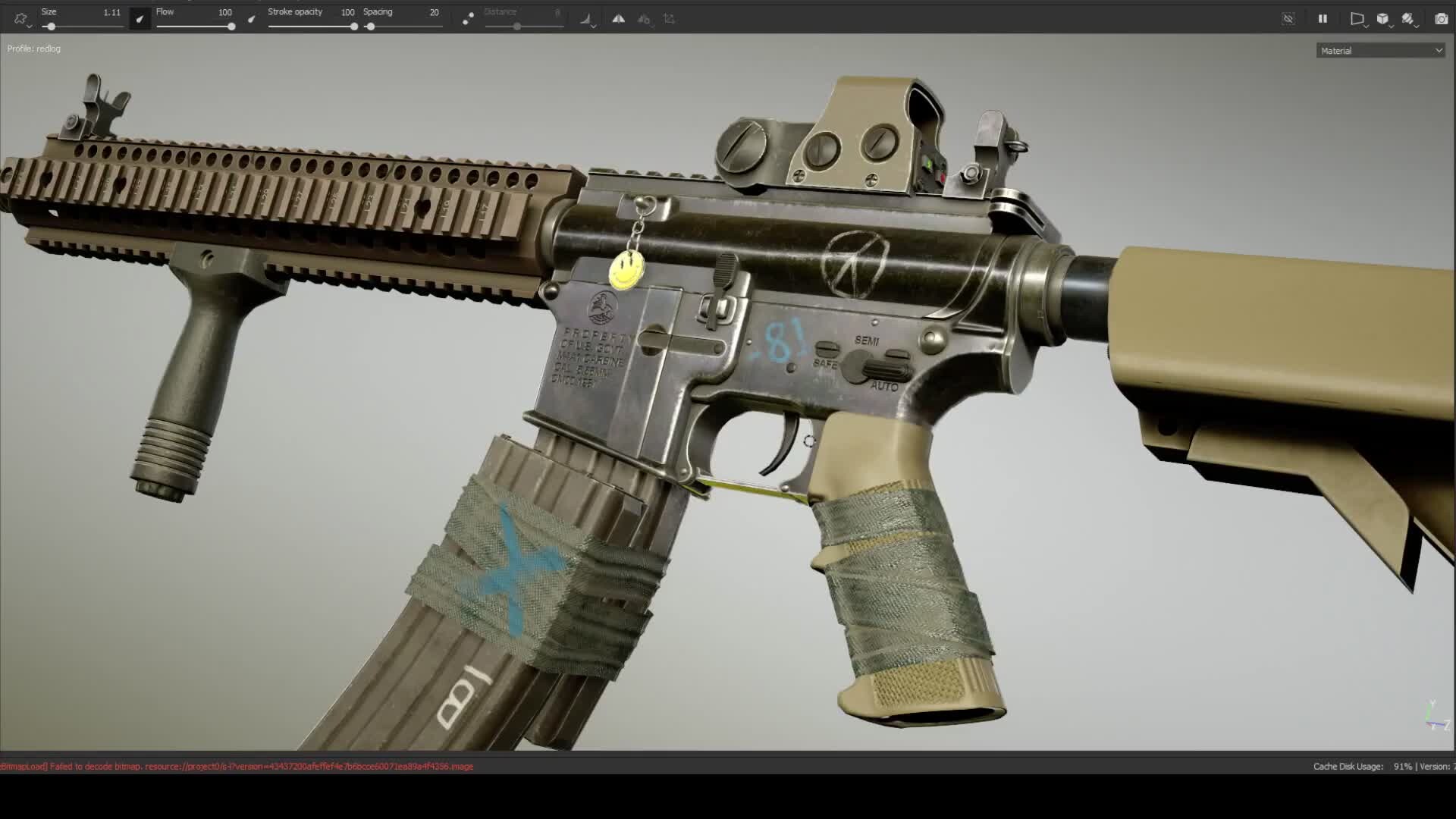 ArtStation - M4 substance