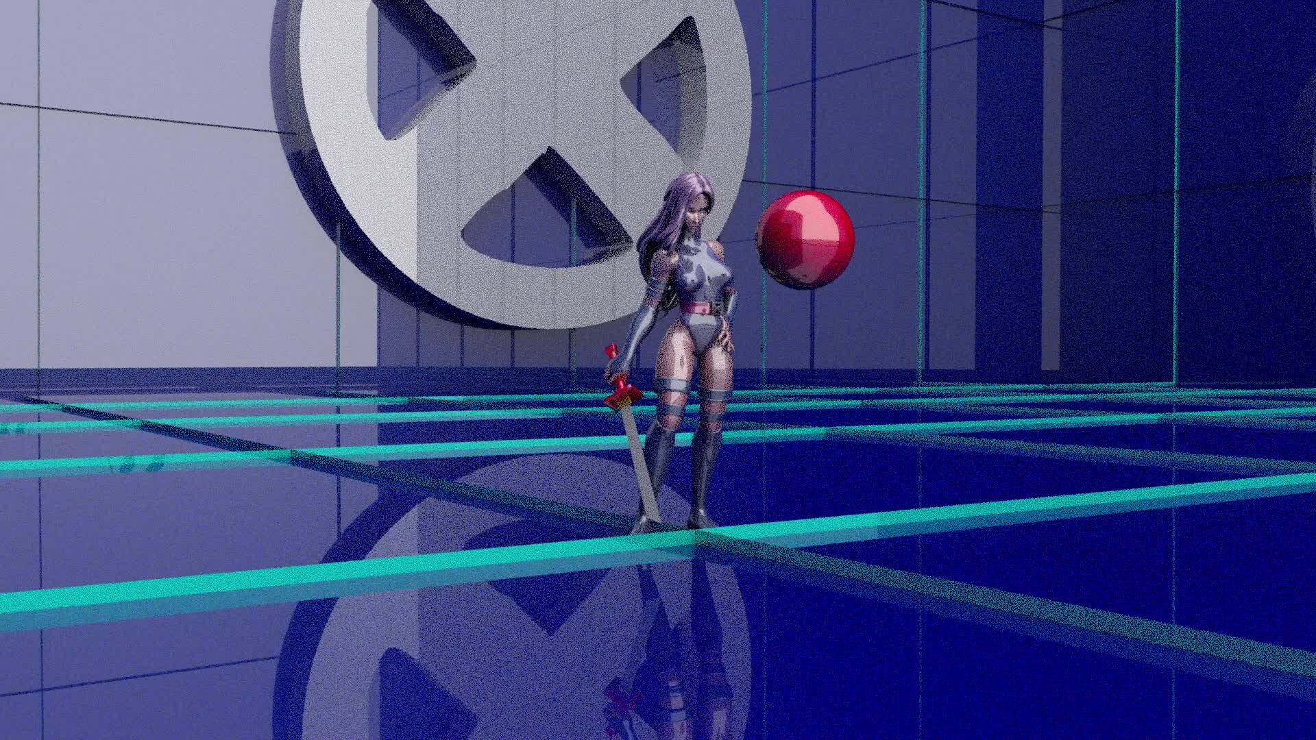 Brandon Andrews - Psylocke death animation