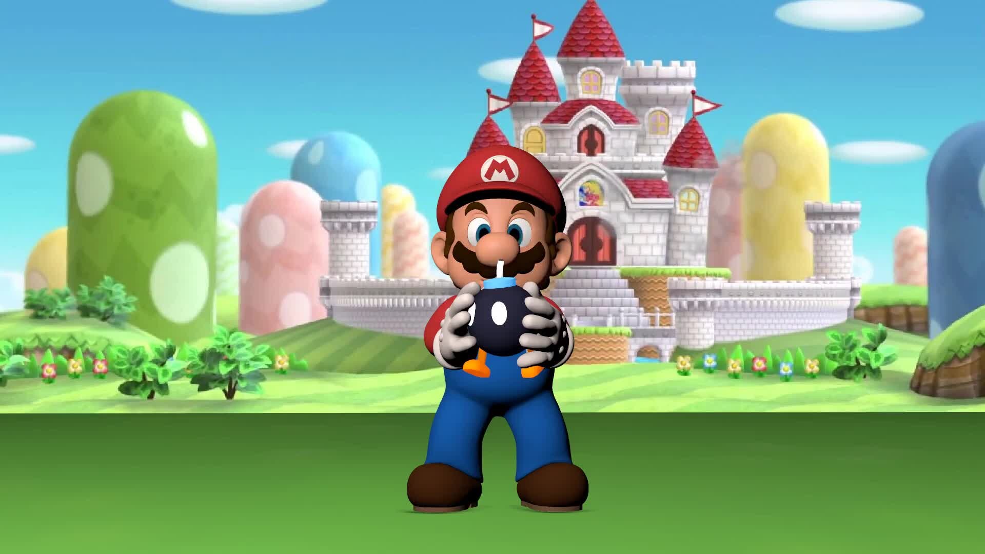 ArtStation - Mario and The Bomb