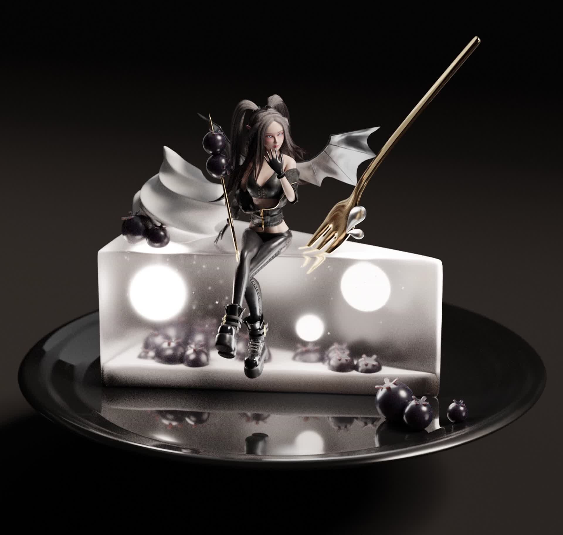 ArtStation - Cafe Demon