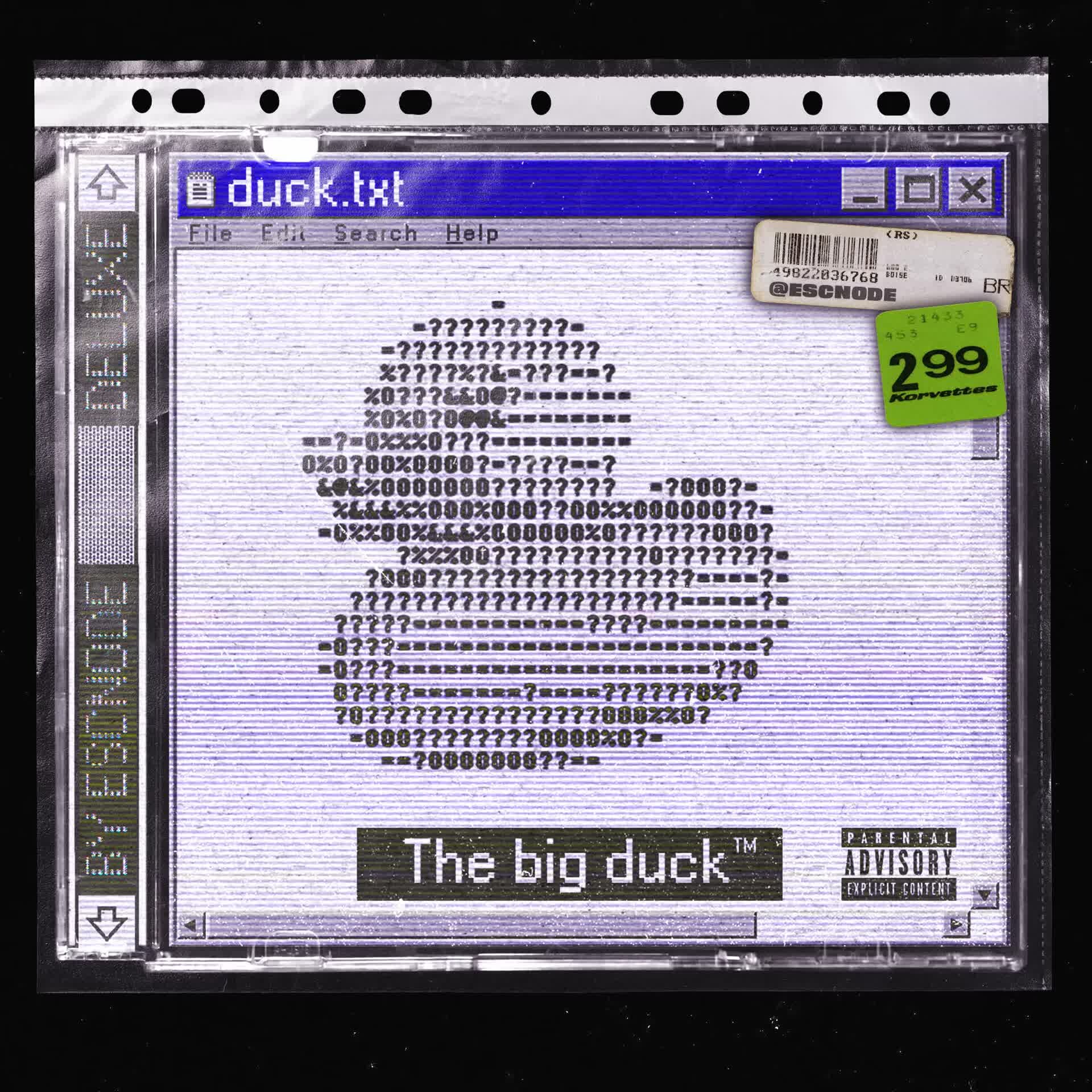 ArtStation - "The Big Duck" Animated CD Cover