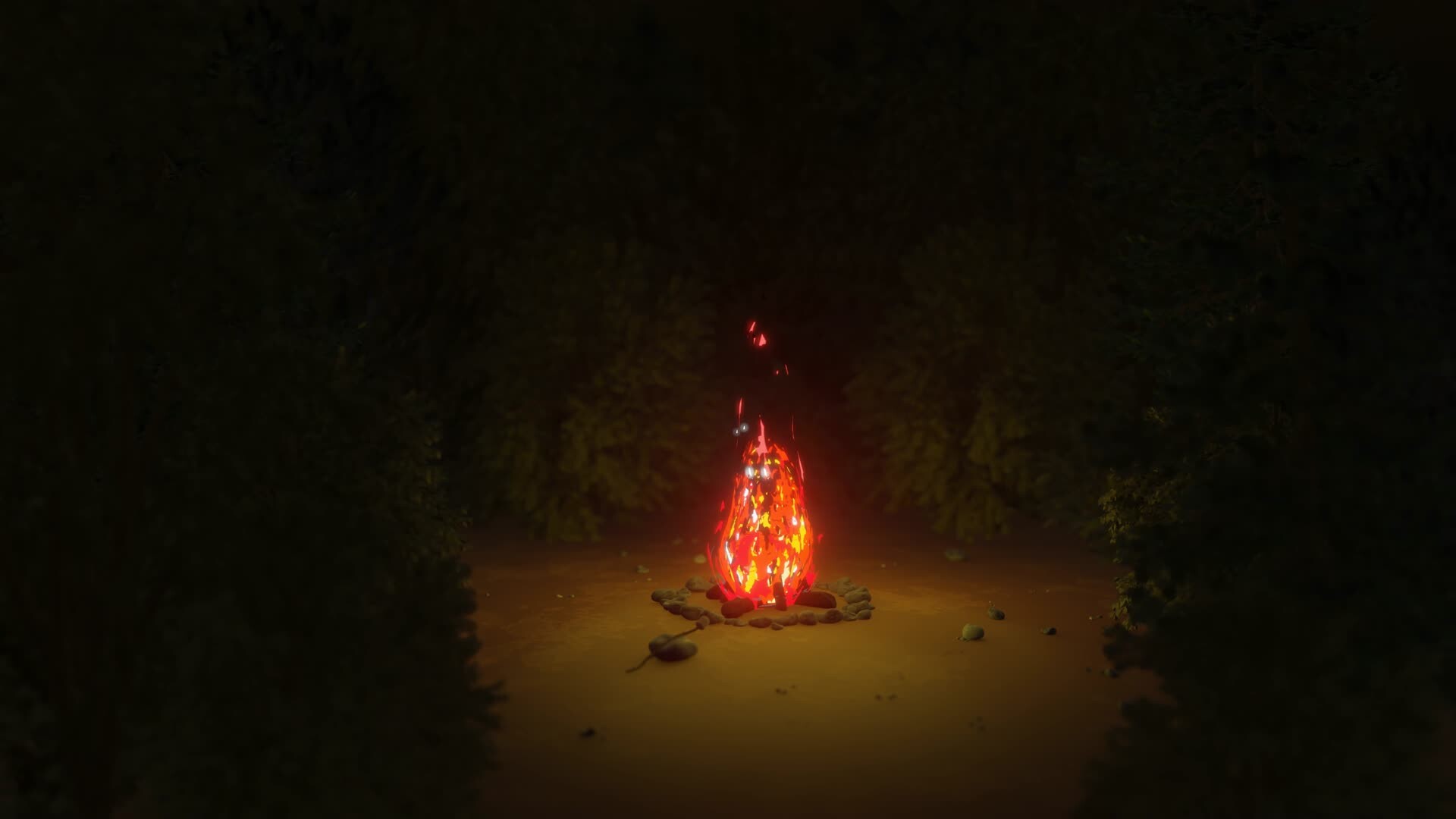 ArtStation - Outerwilds Bonfire