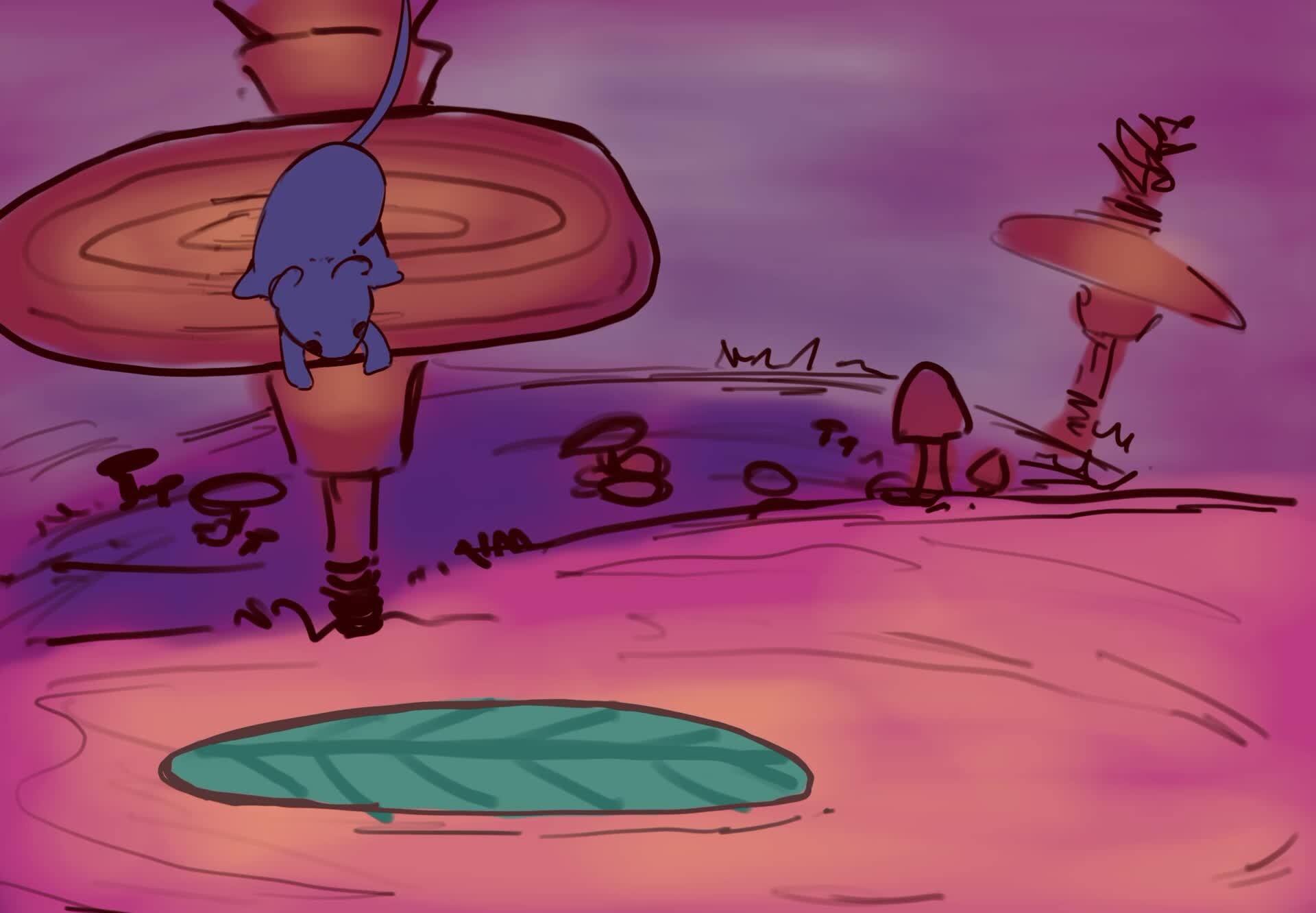 ArtStation - Rat jump animation