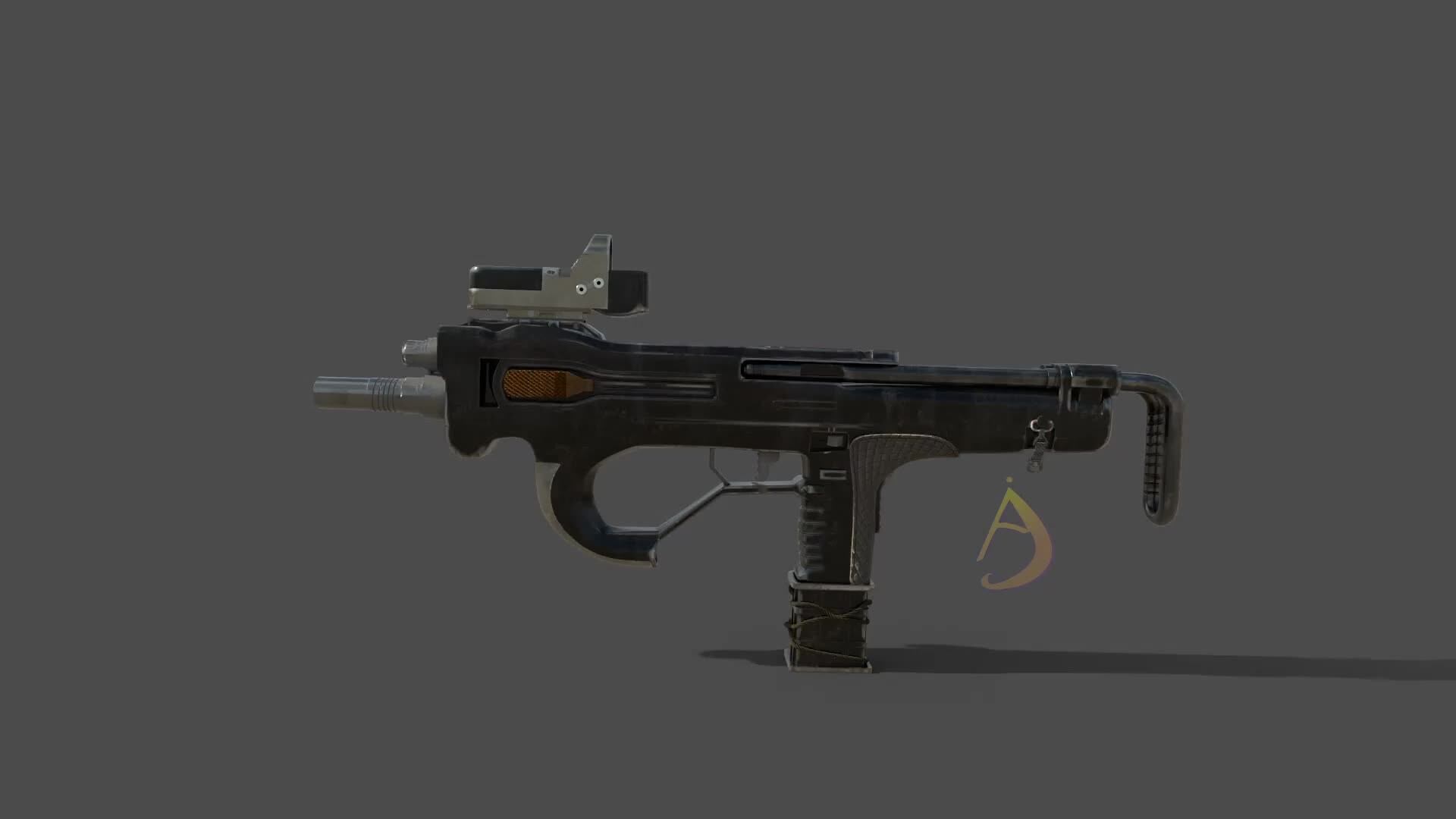ArtStation - SMG Submachine gun