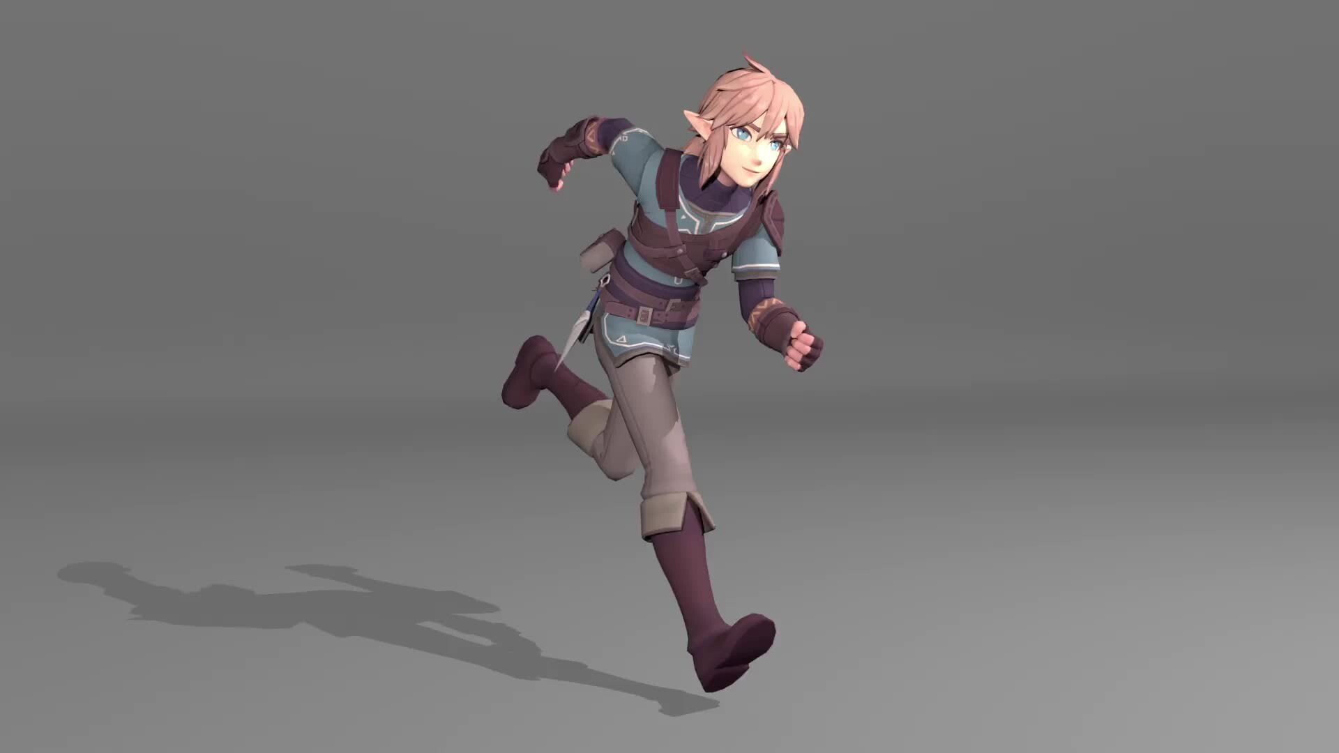 ArtStation - Link Run Cycle