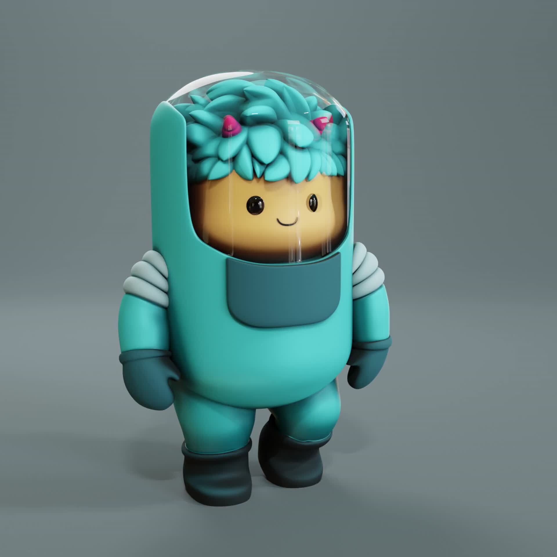 ArtStation - animated 3d character