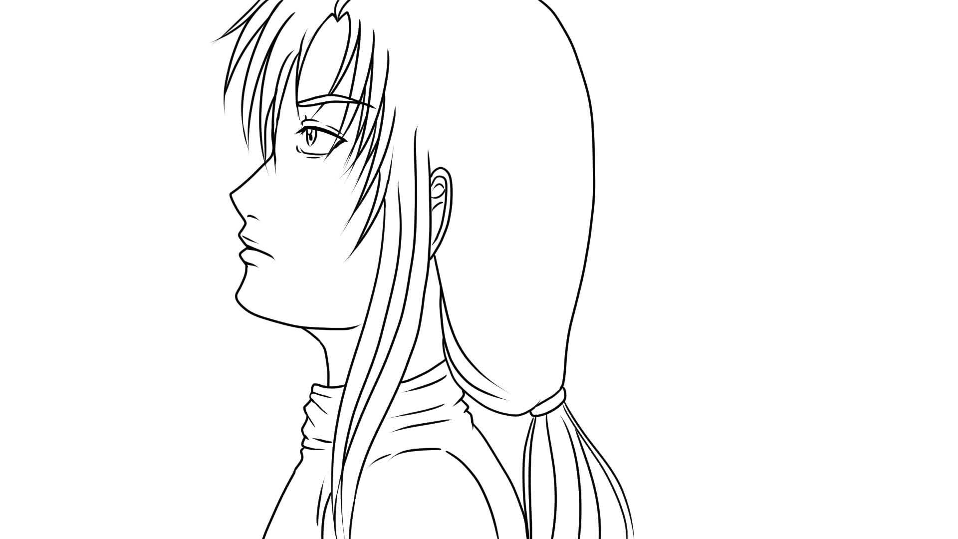 ArtStation - 2D Animations - Anime character