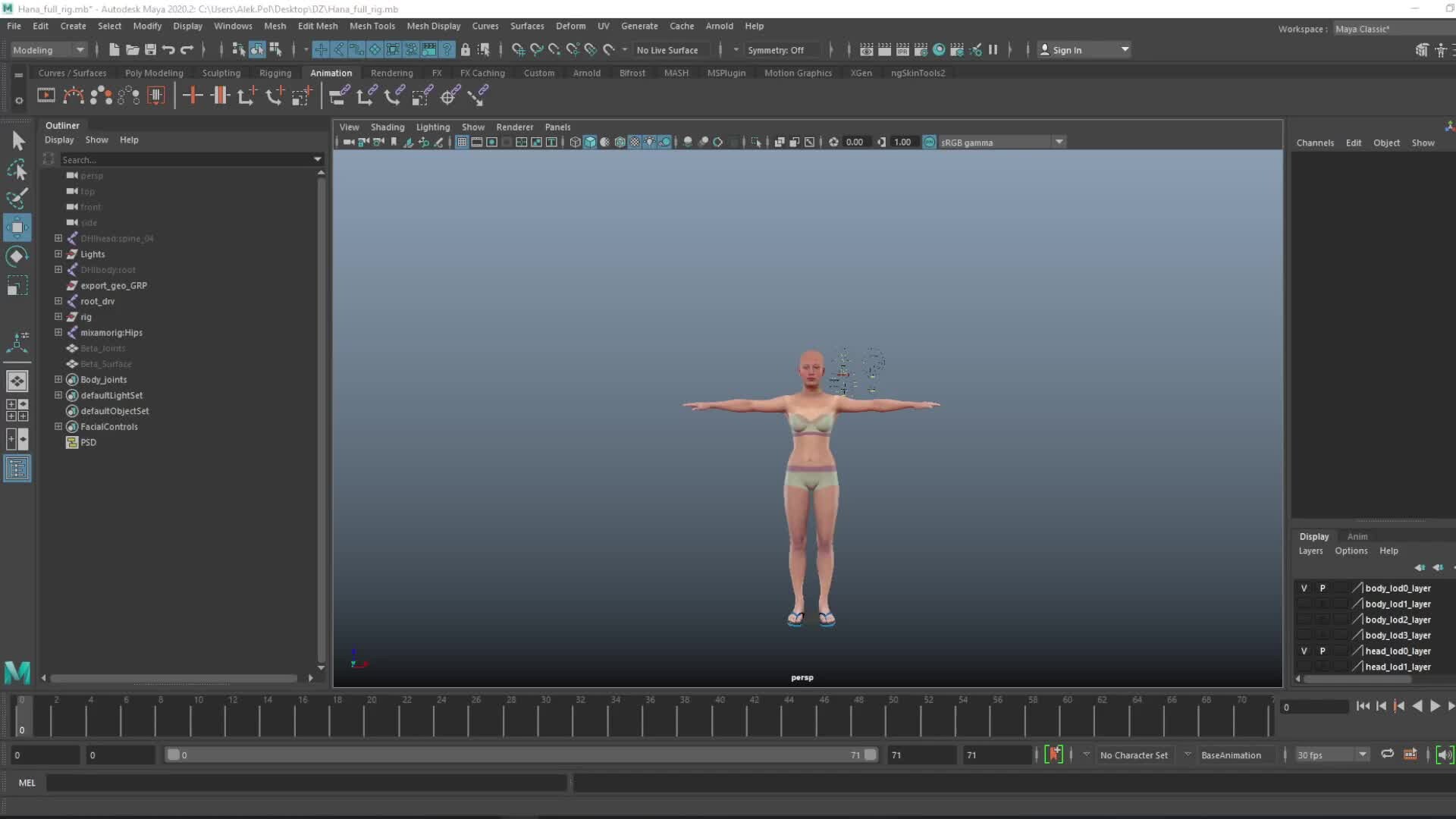 ArtStation - Dance Animation Autodesk Maya