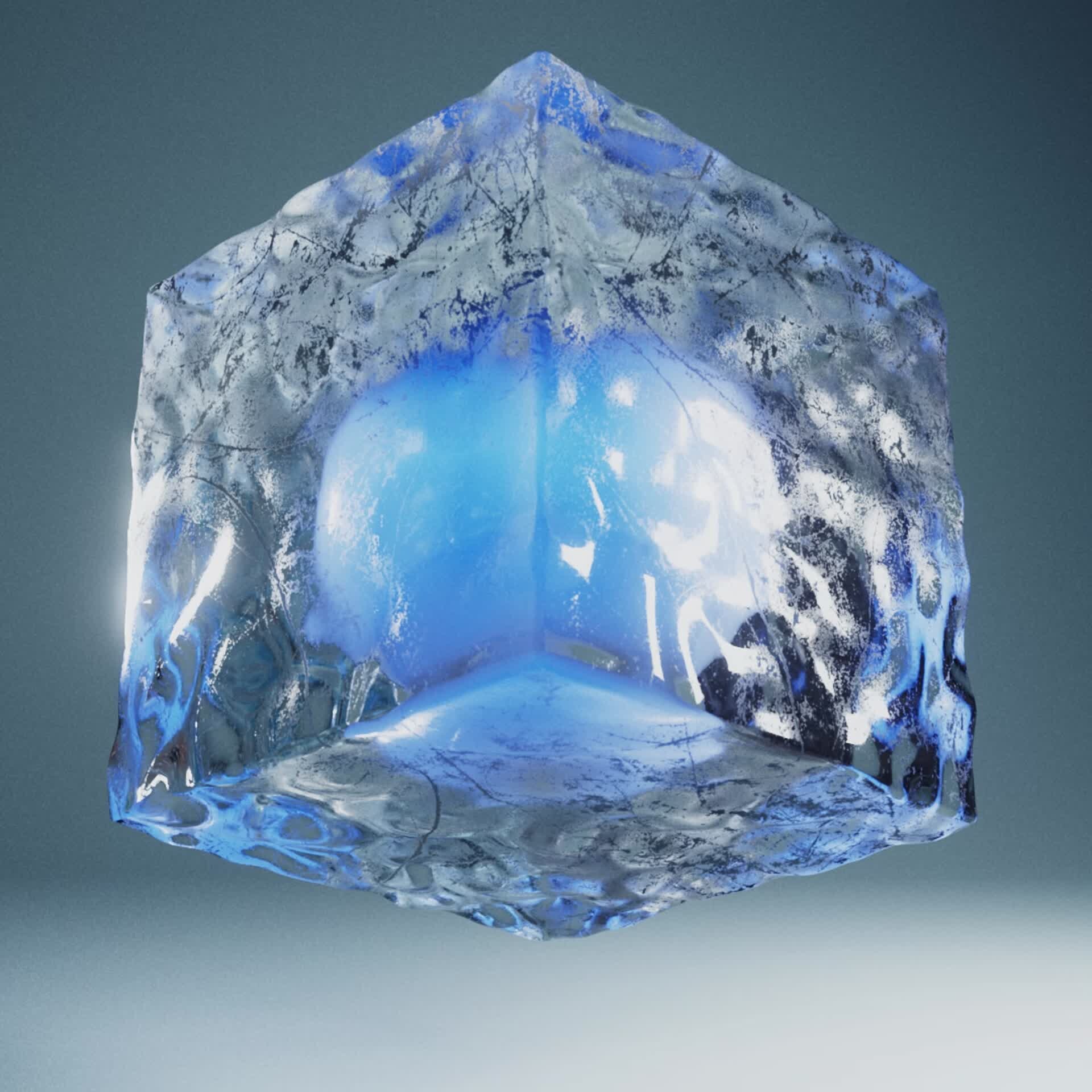 ArtStation - Ice Shader - LookDev