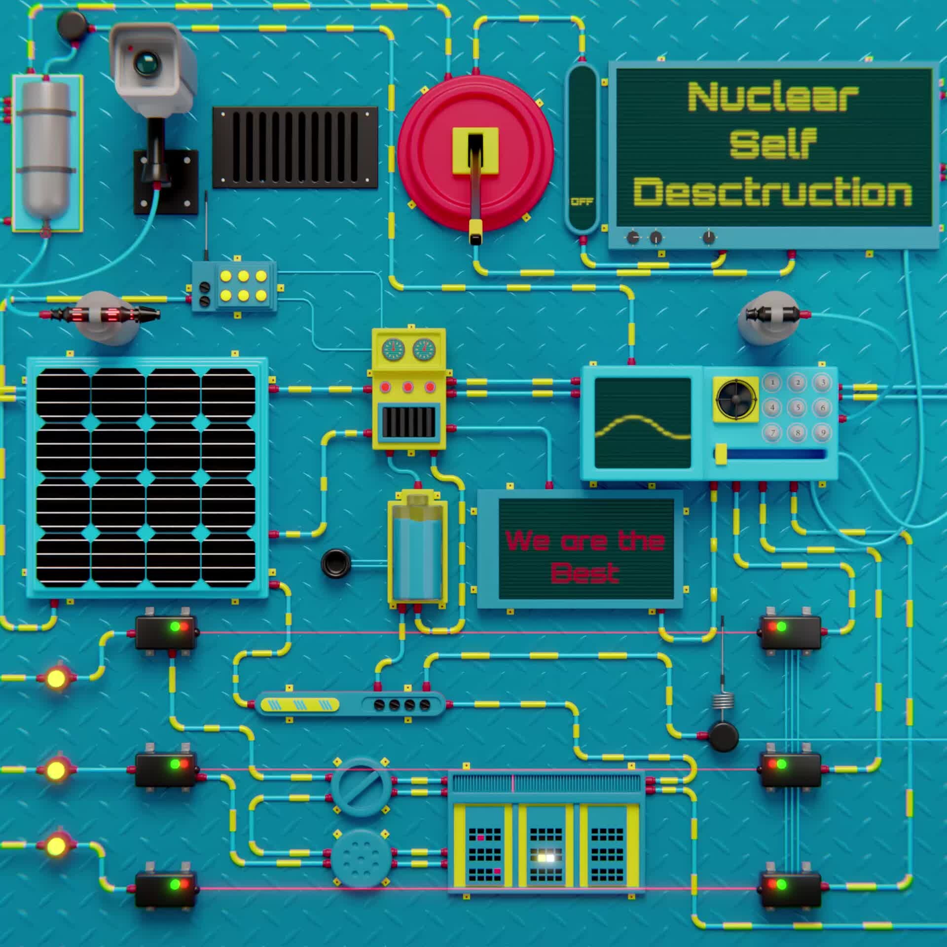 ArtStation - Nuclear self destruction + tutorial