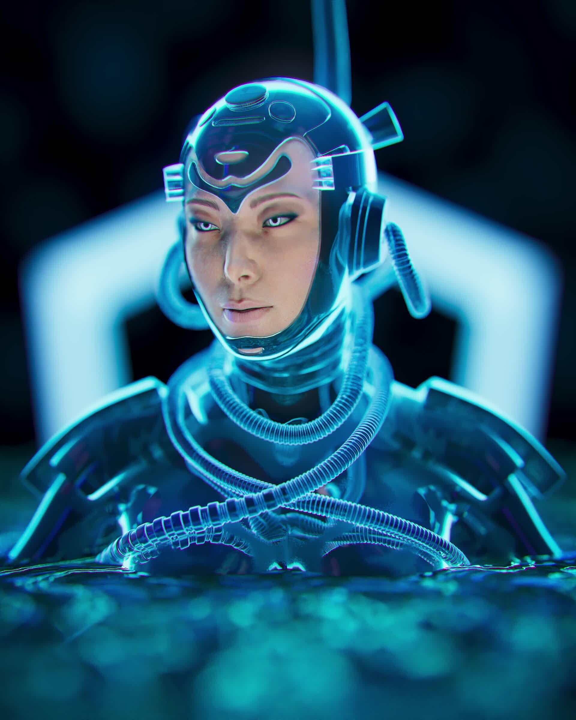 ArtStation - Scifi Robot - Facial Mocap Test