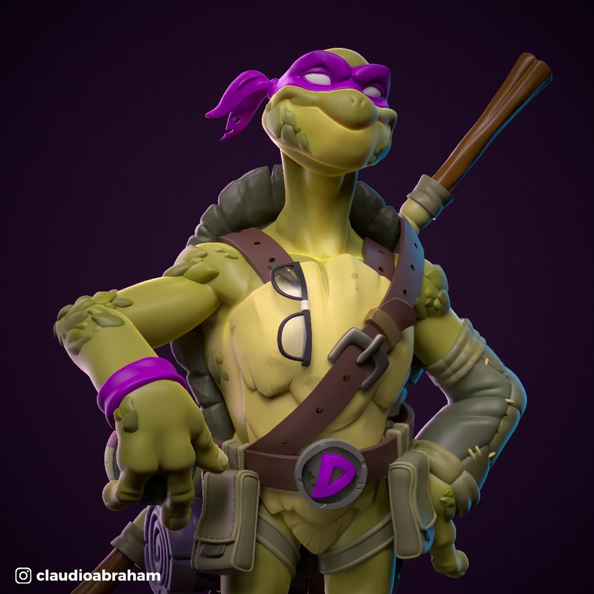 ArtStation - Donatello - Teenage Mutant Ninja Turtles TMNT