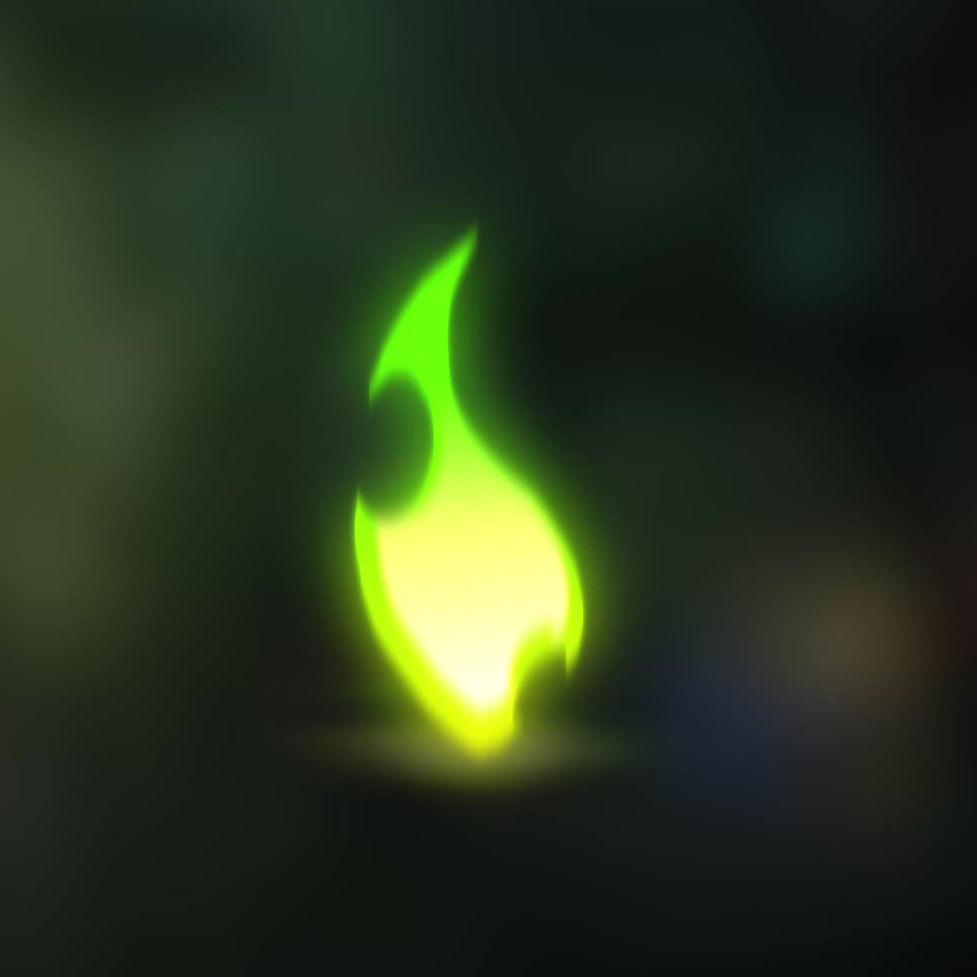 ArtStation - Fire loop - 2d hand drawn vfx