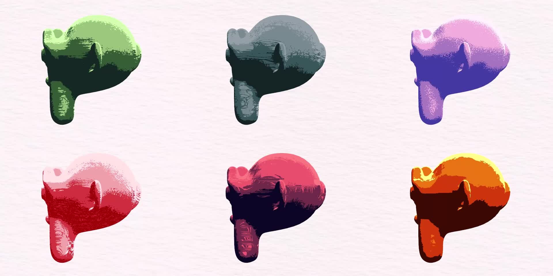 ArtStation - Toon shader with various textures