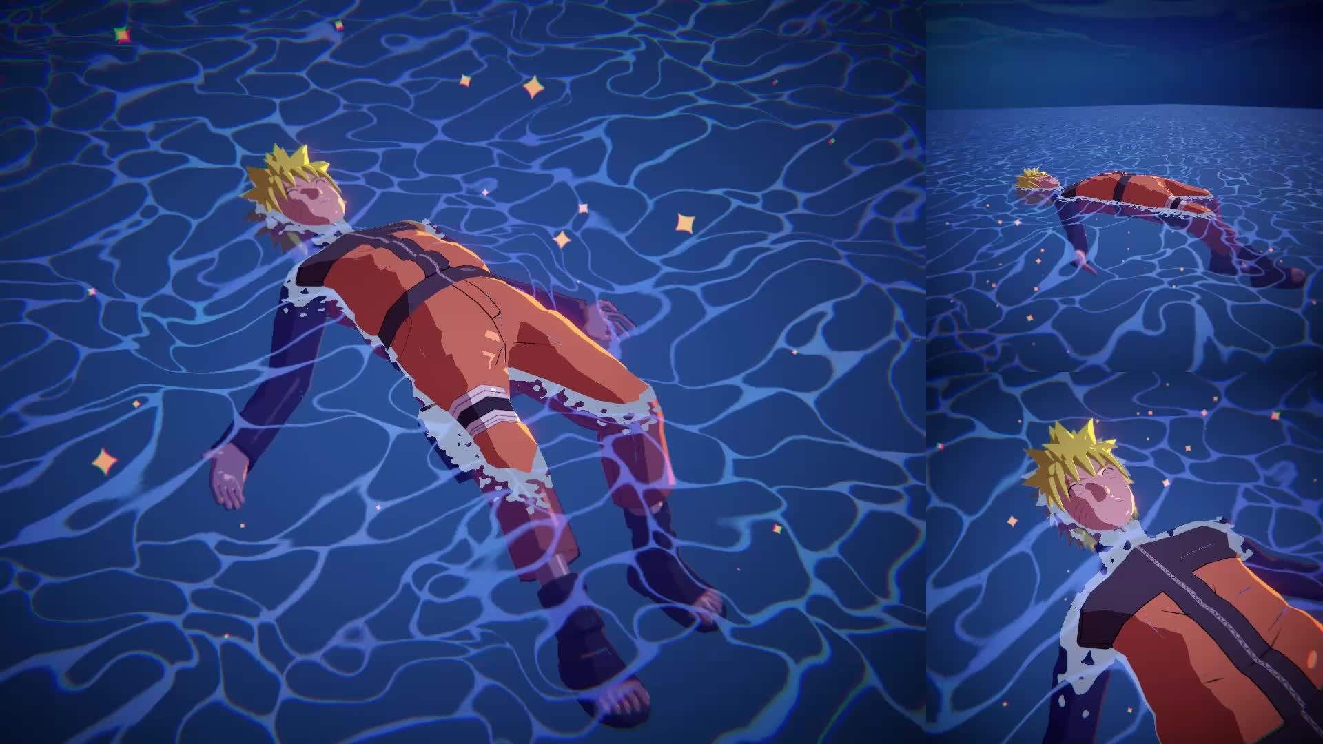 ArtStation - Diver - Naruto (Water Shader/Cel shading)