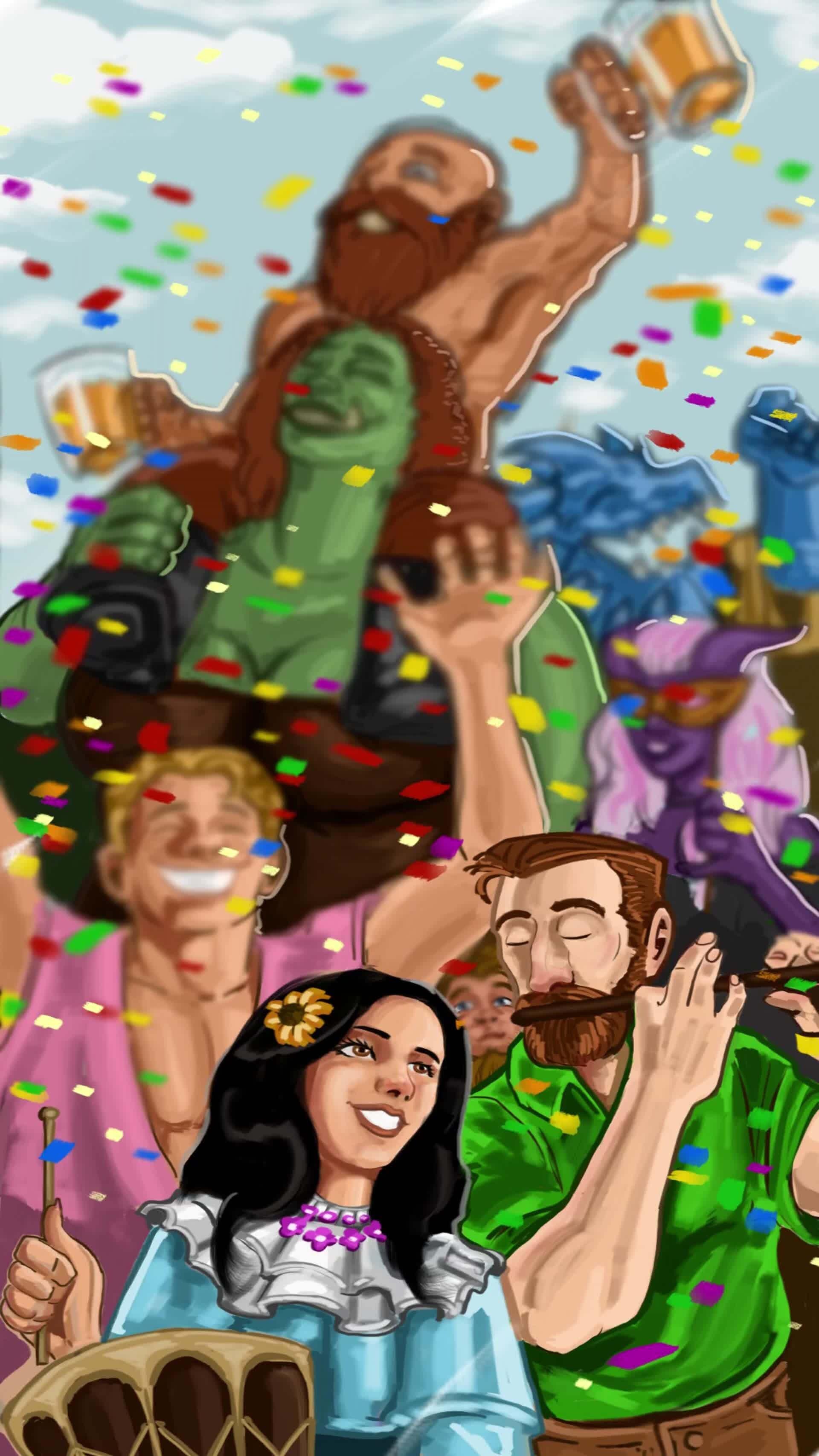 ArtStation - RPG Carnival of Races