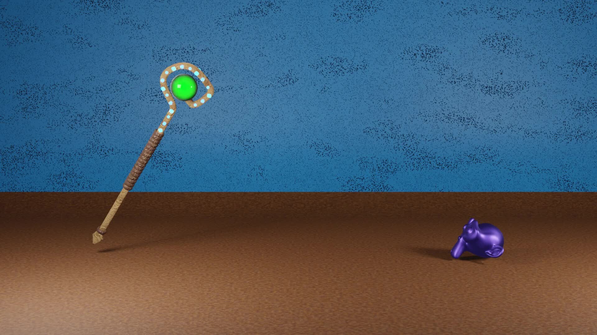 ArtStation - Magic staff WIP