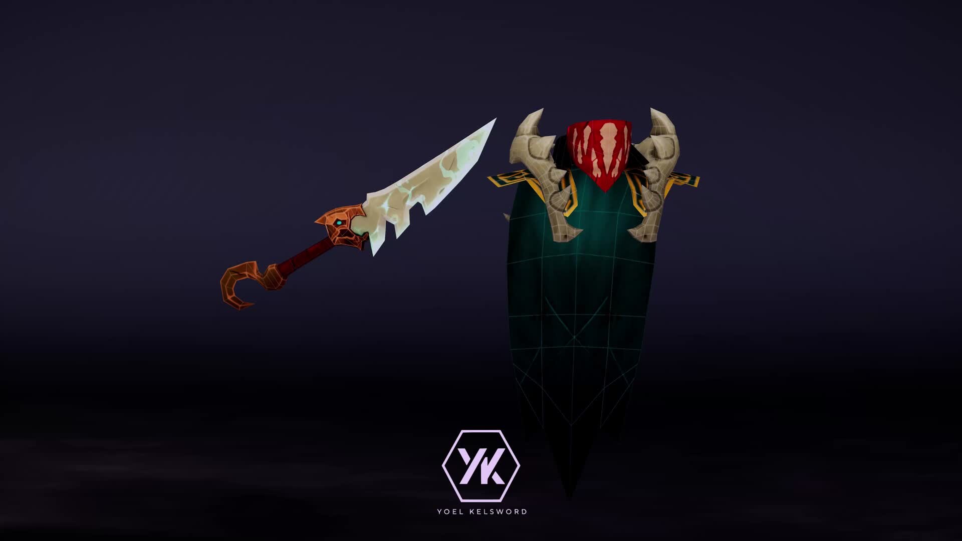 ArtStation - Hey guys!! Low Poly Hand painted Pyke game ready assets